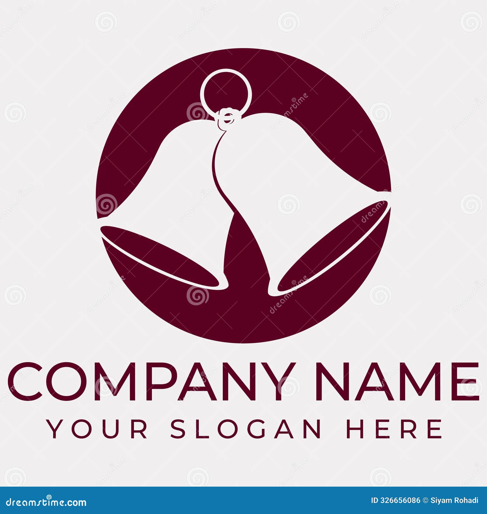 Vector logo design bell stock vector. Illustration of celebration ...