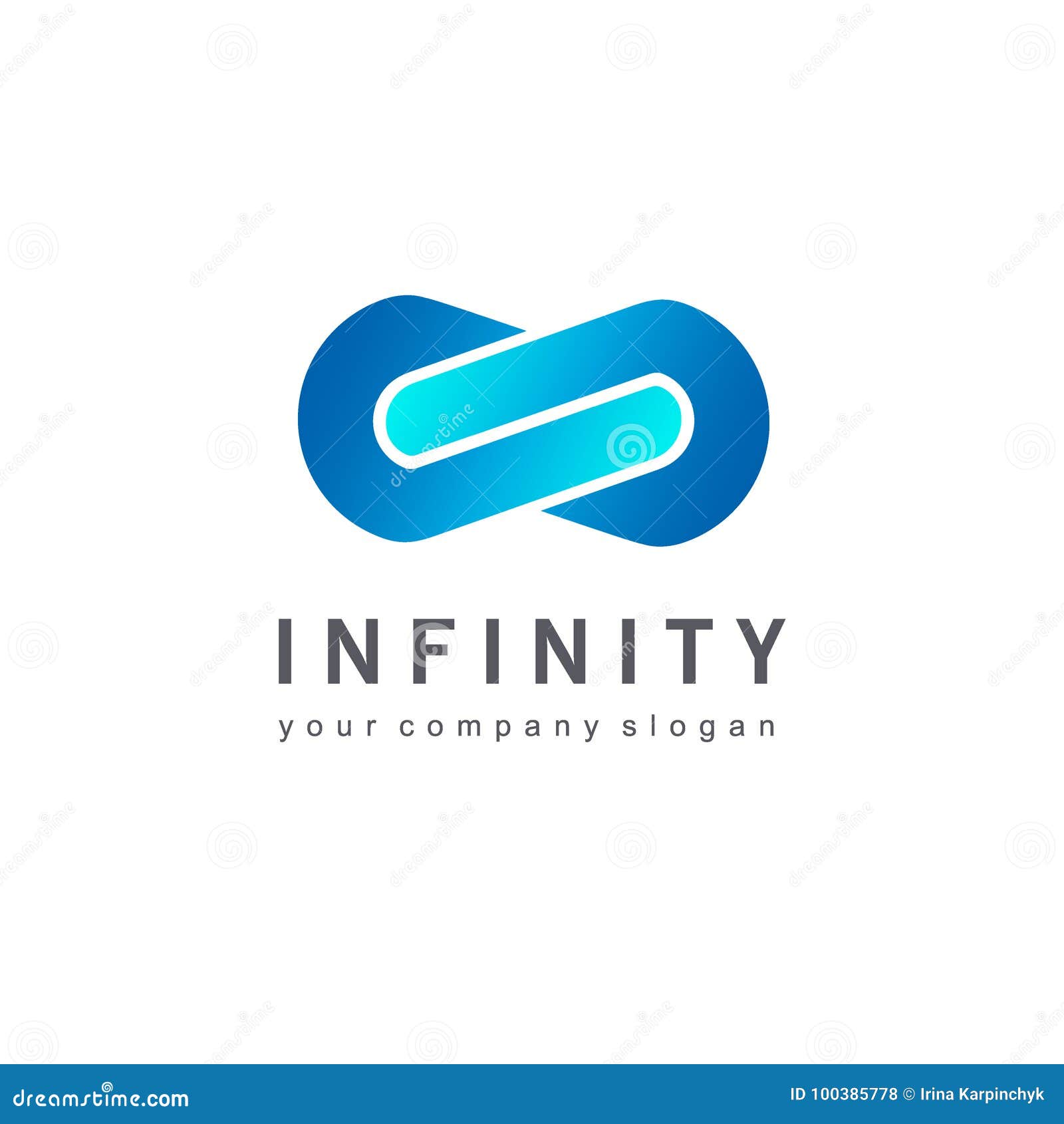 Vector Logo Design for Business. Infinity Sign Stock Vector ...