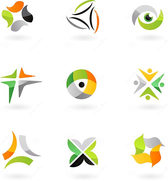 VECTOR LOGO & DESIGN ELEMENTS - 1 Stock Vector - Illustration of arrow ...