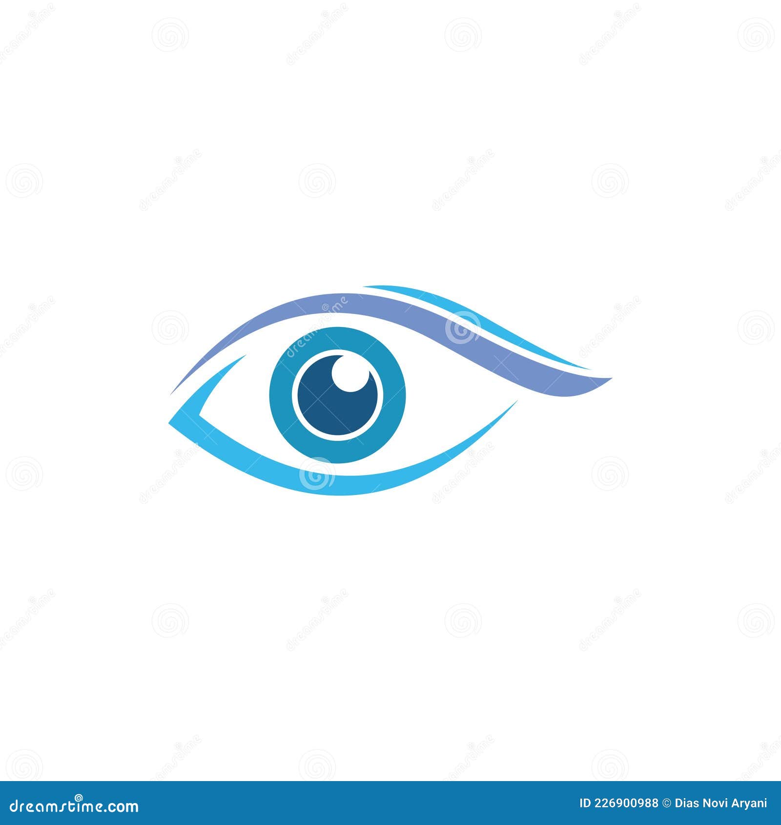 Vector Logo Design of Eye Health Vision Stock Vector - Illustration of ...