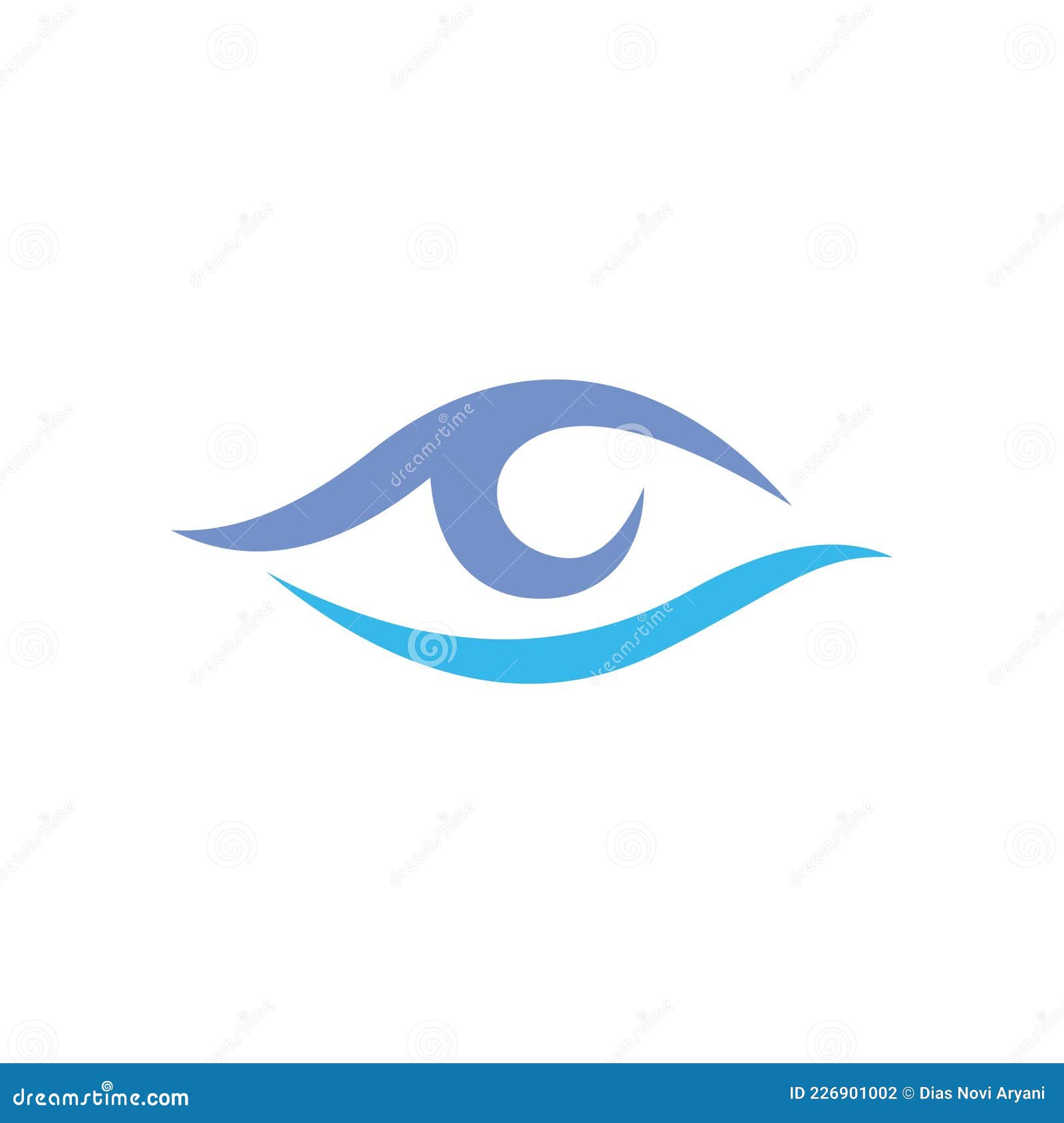 Vector Logo Design of Eye Health Vision Stock Vector - Illustration of ...