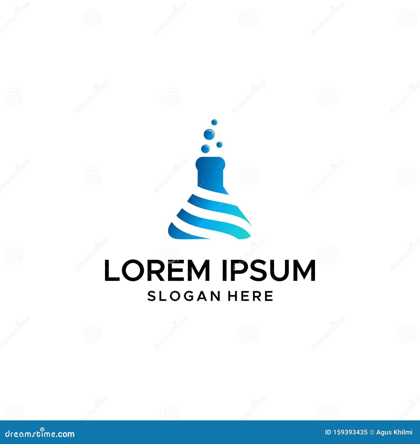 Vector logo design lab stock vector. Illustration of element - 159393435