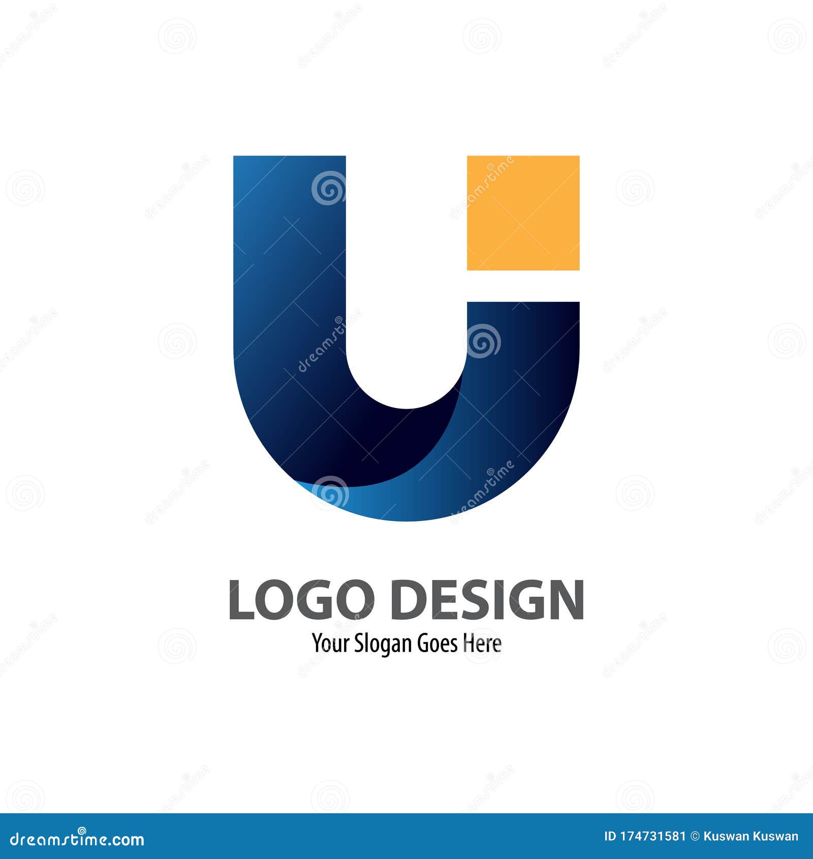 Vector Logo Design, Simple and Creative, Ready To Use. Stock Vector ...