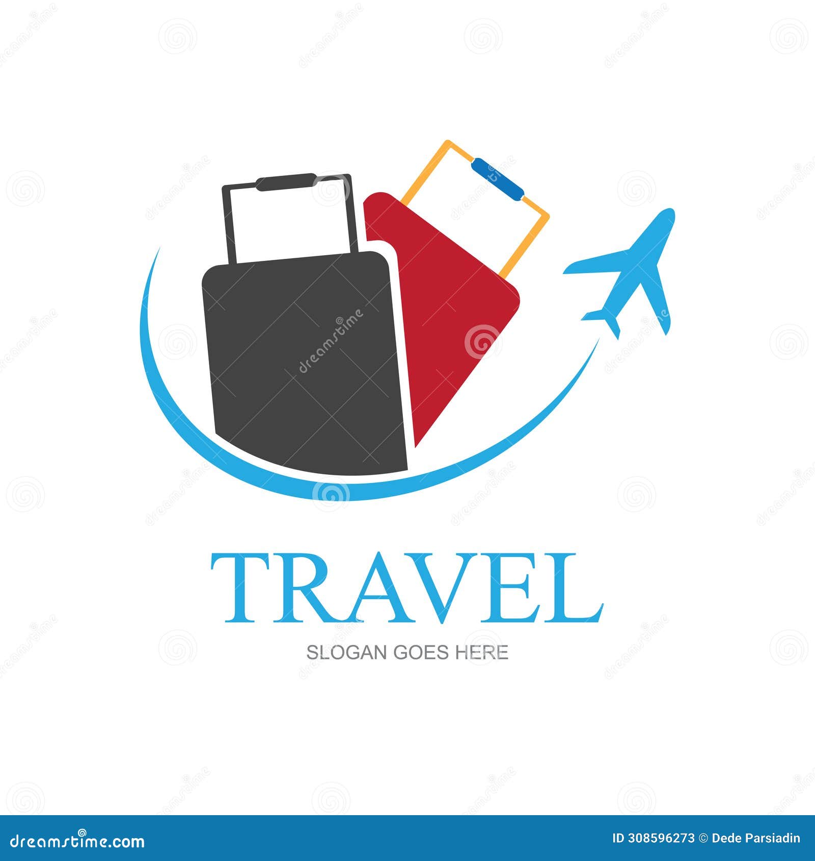 Vector Logo Design Template for Airline, Airline Ticket, Travel Agency ...