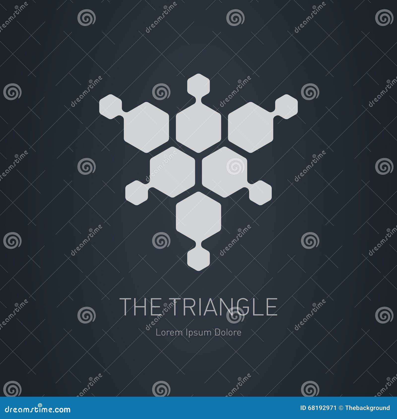 Triangle Vector Logo High Tech Stock Illustrations – 460 Triangle ...