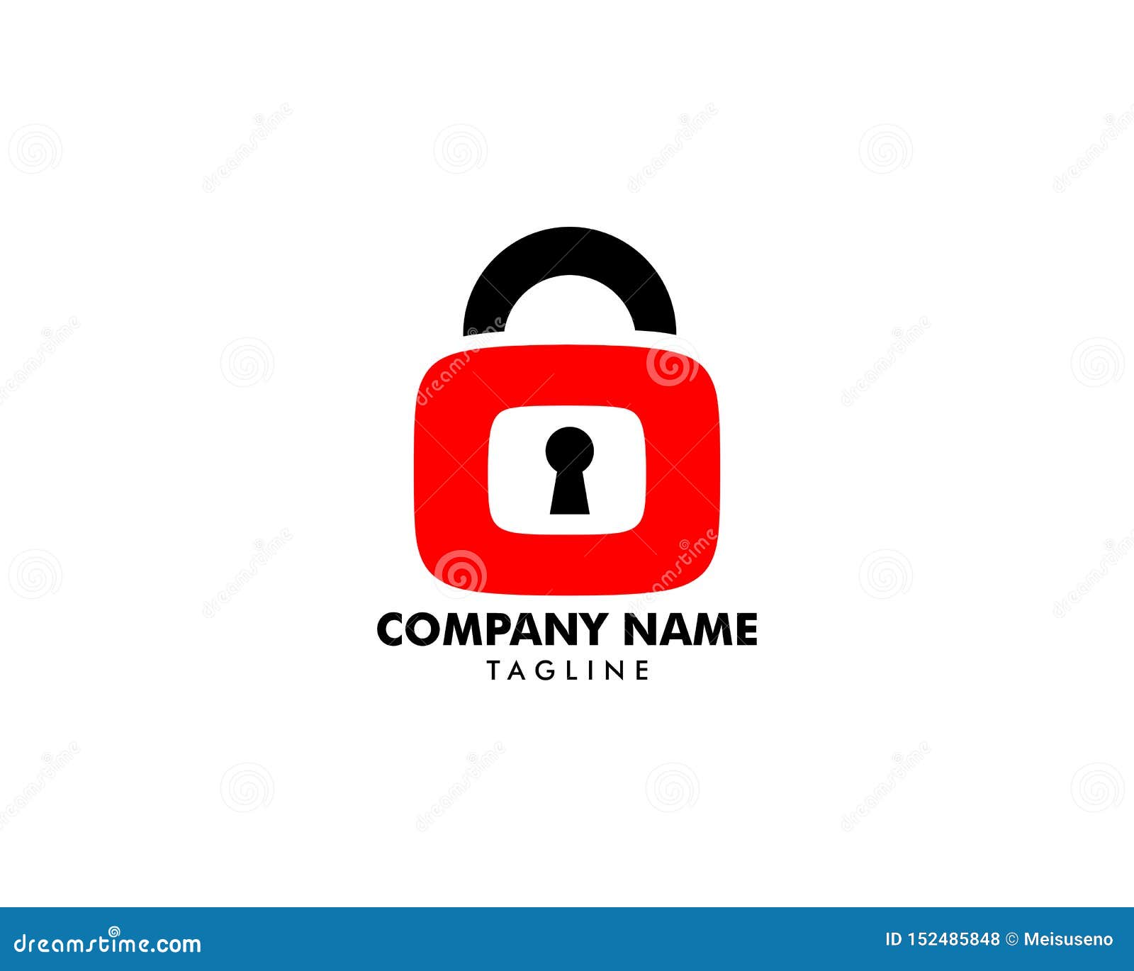 Vector Logo Design Template Del Icono Del Candado Ilustración del ...