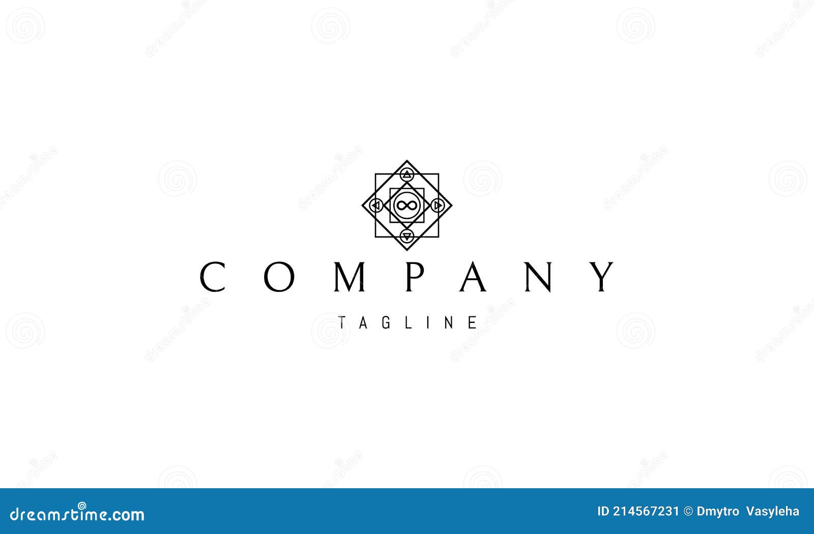 Vector Logo in Which an Abstract Image of an Alchemical Pattern with an ...