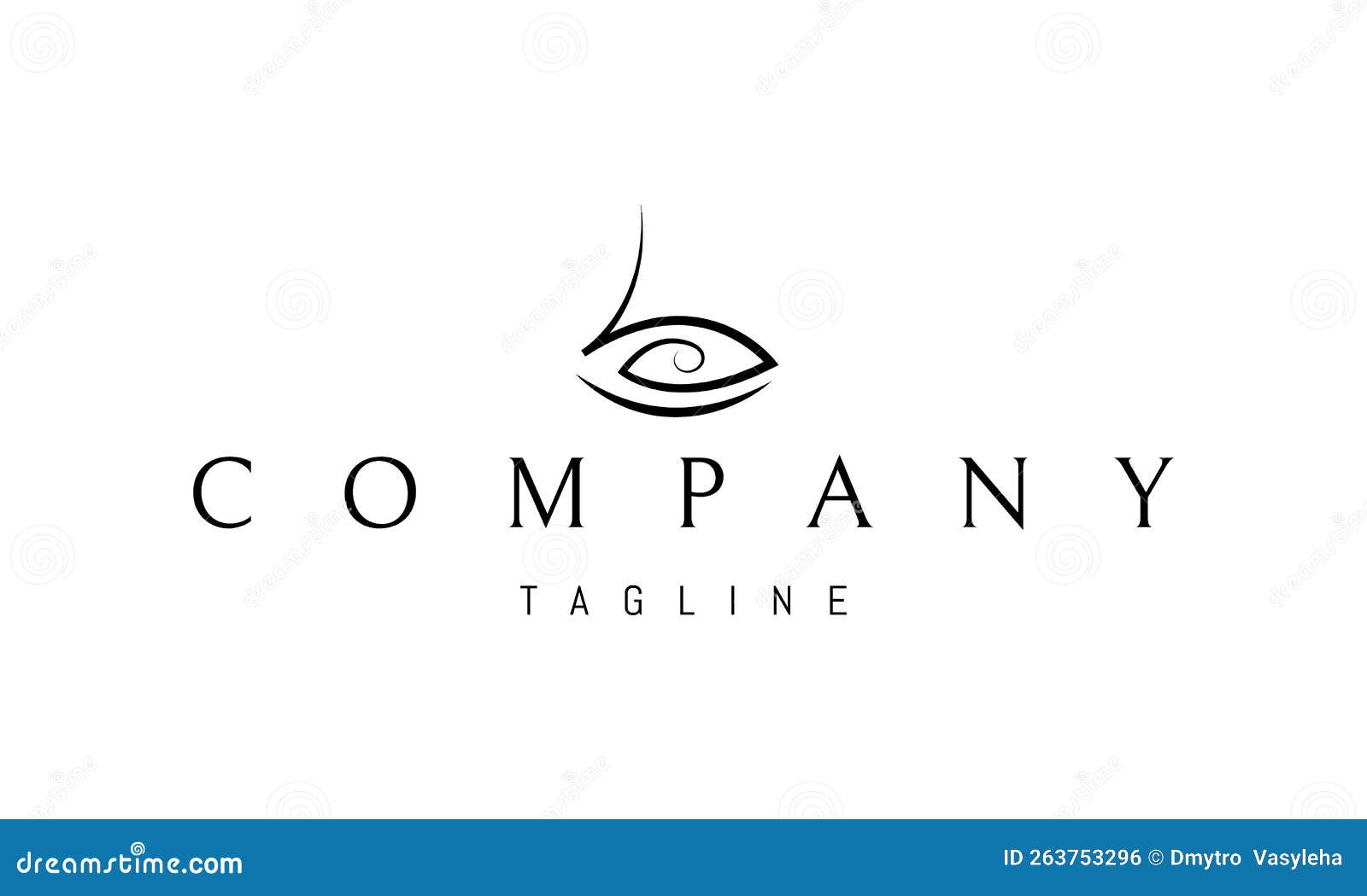 Vector Logo on Which an Abstract Image of the Symbol of the God Ra in ...