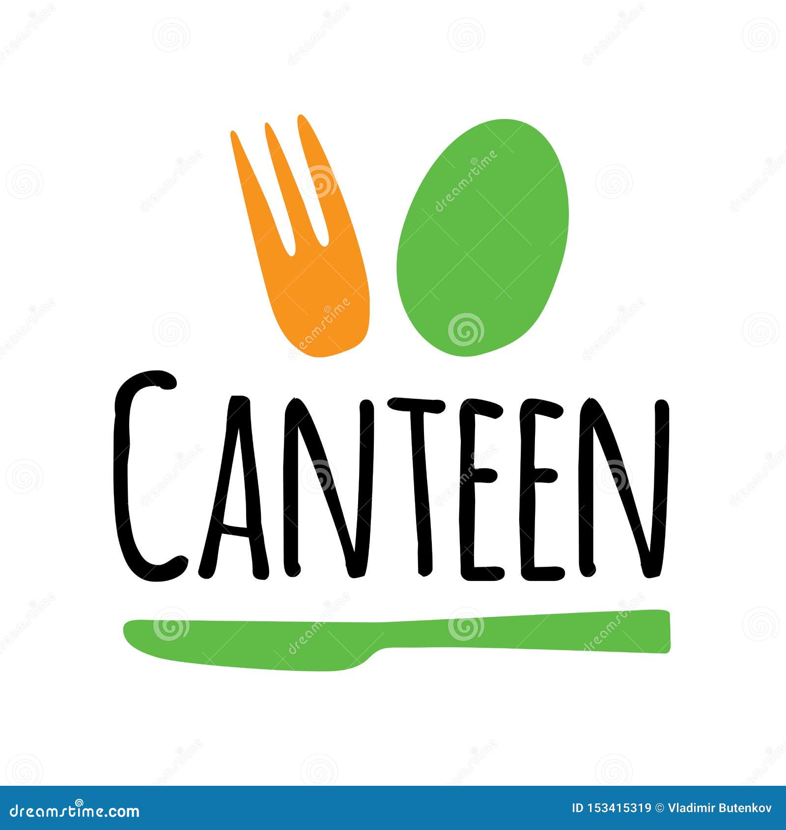 Vector Logo for Dining Room, Cafe and Restaurant Stock Illustration ...