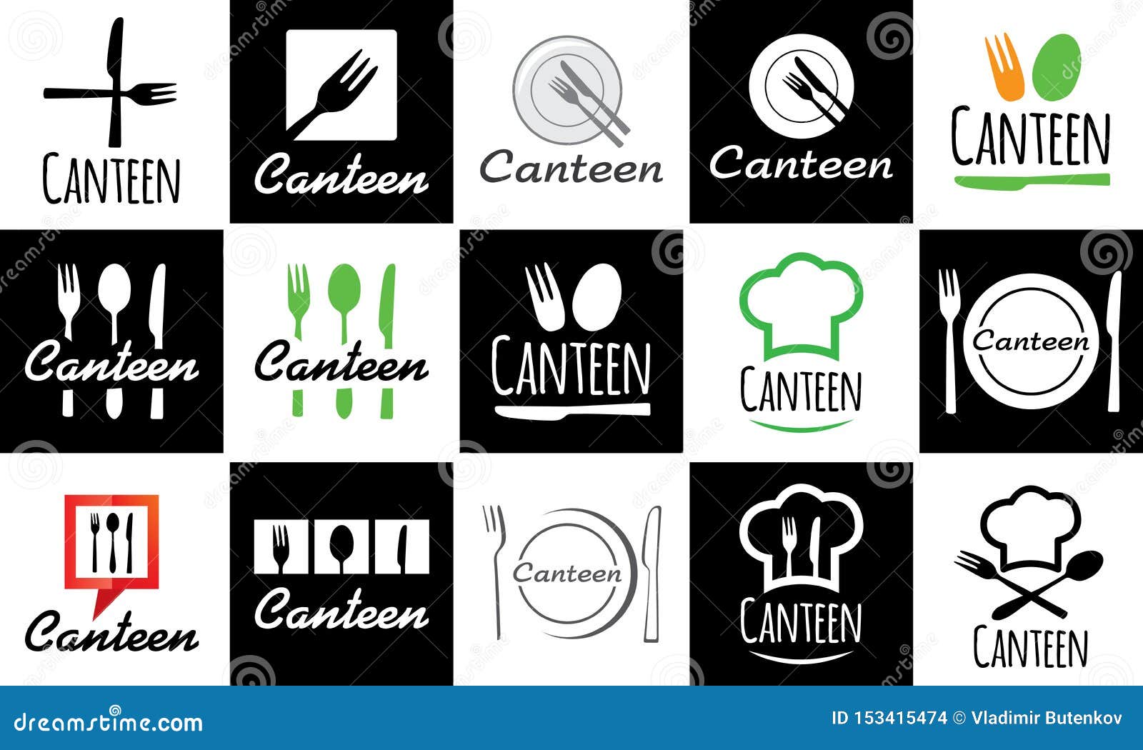 Vector Logo for Dining Room, Cafe and Restaurant Stock Illustration ...