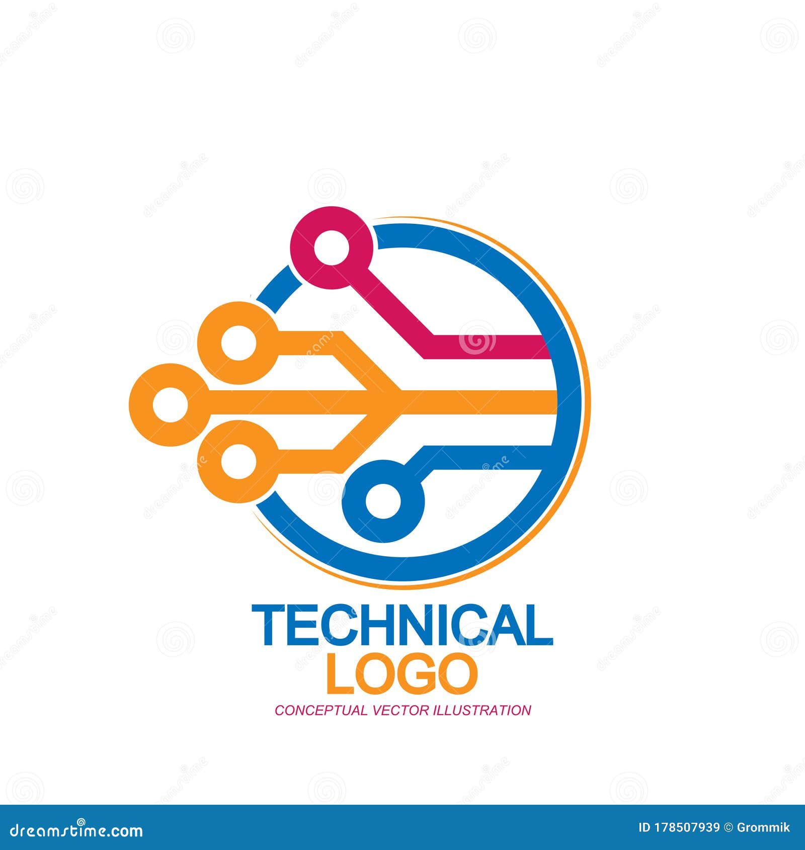 Electronic Component Logo