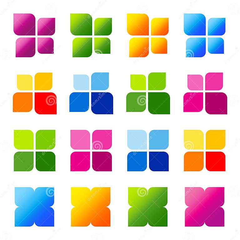 Vector logo elements stock vector. Illustration of communication - 18209657