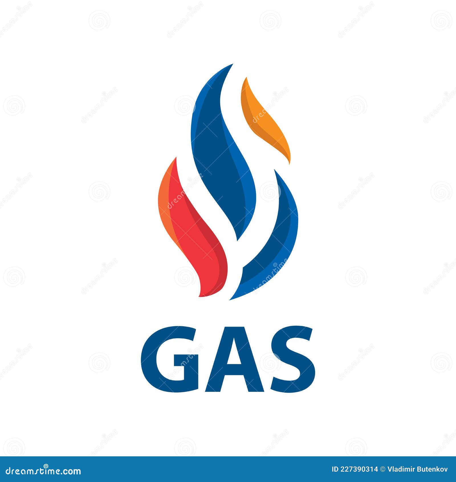 Vector Logo of the Gas Station and Equipment Stock Vector ...