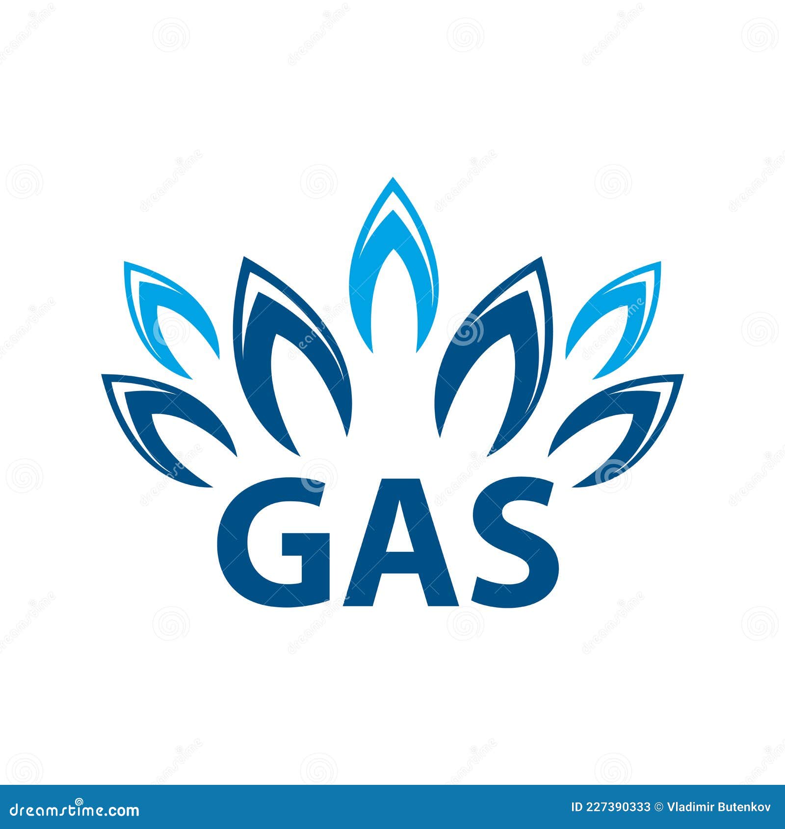 Vector Logo of the Gas Station and Equipment Stock Vector ...