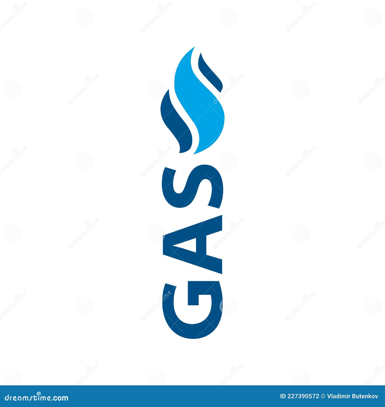 Vector Logo of the Gas Station and Equipment Stock Vector ...