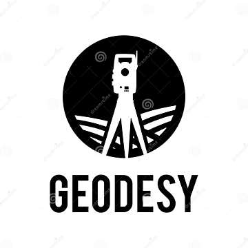 Vector Logo of Geodesy, Design and Topography Stock Illustration ...