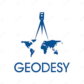 Vector Logo of Geodesy, Design and Topography Stock Illustration ...
