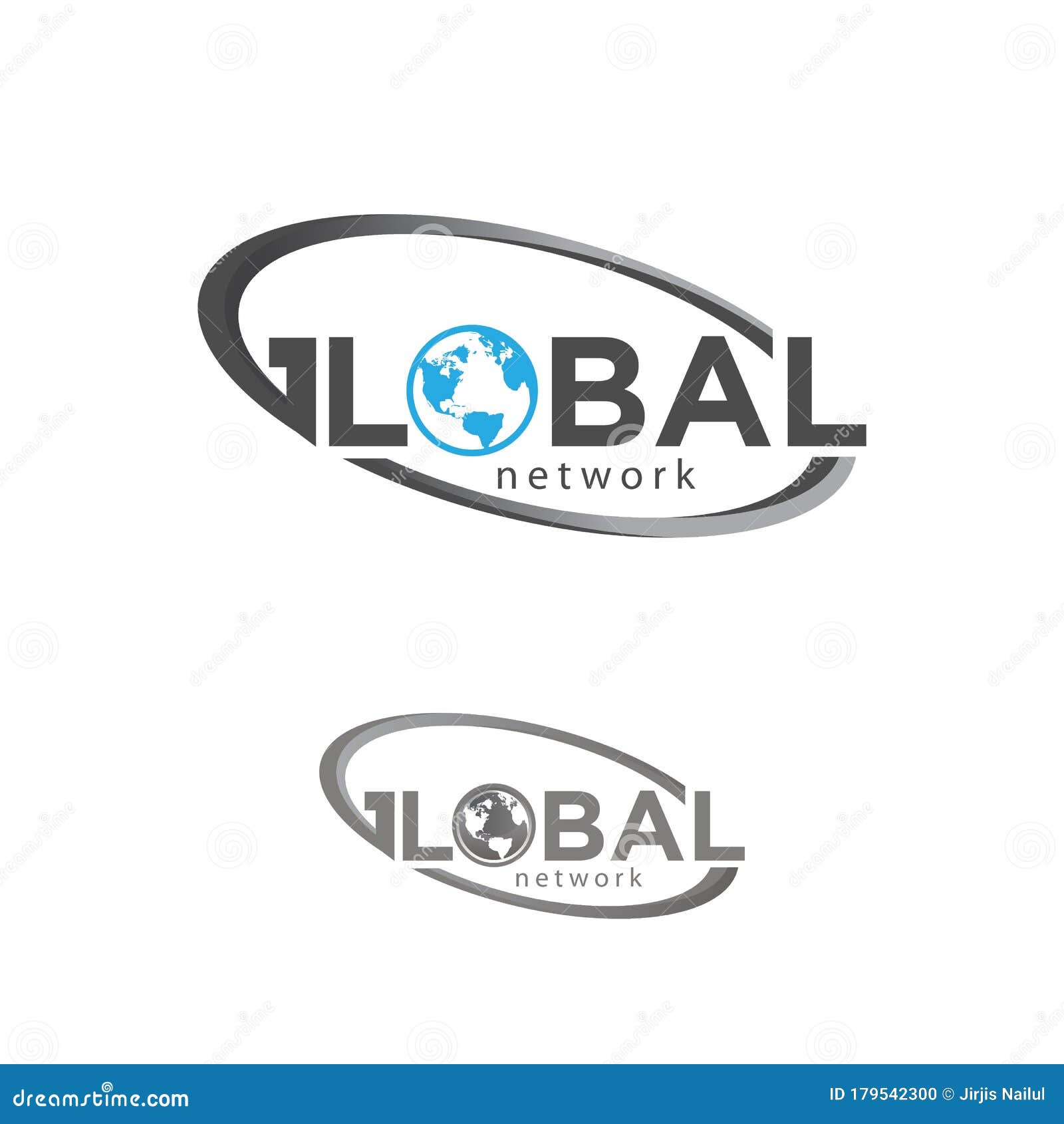 Global Network Logo Design