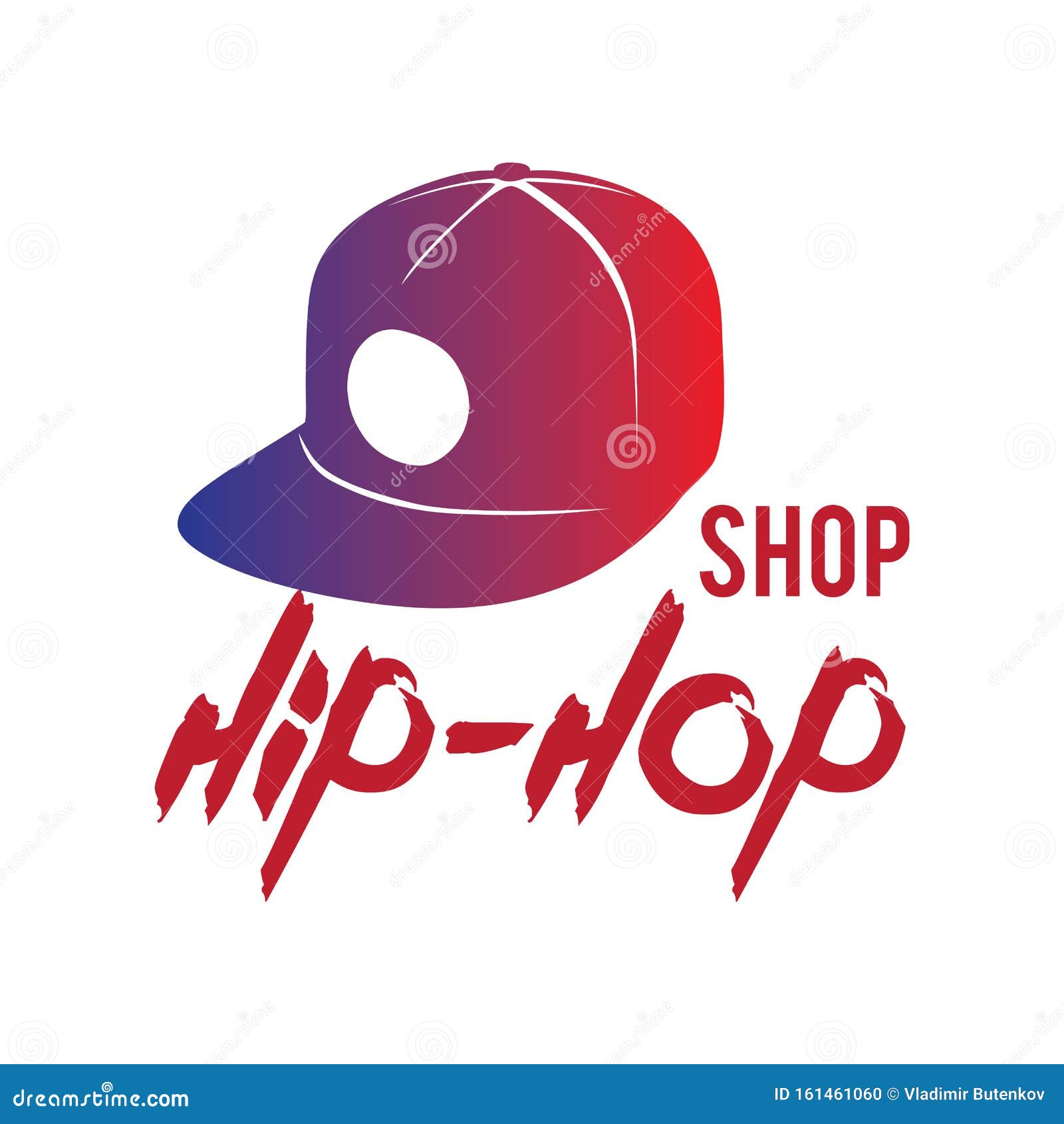 Vector Logo for Hip Hop Clothing Store, Things Stock Illustration ...