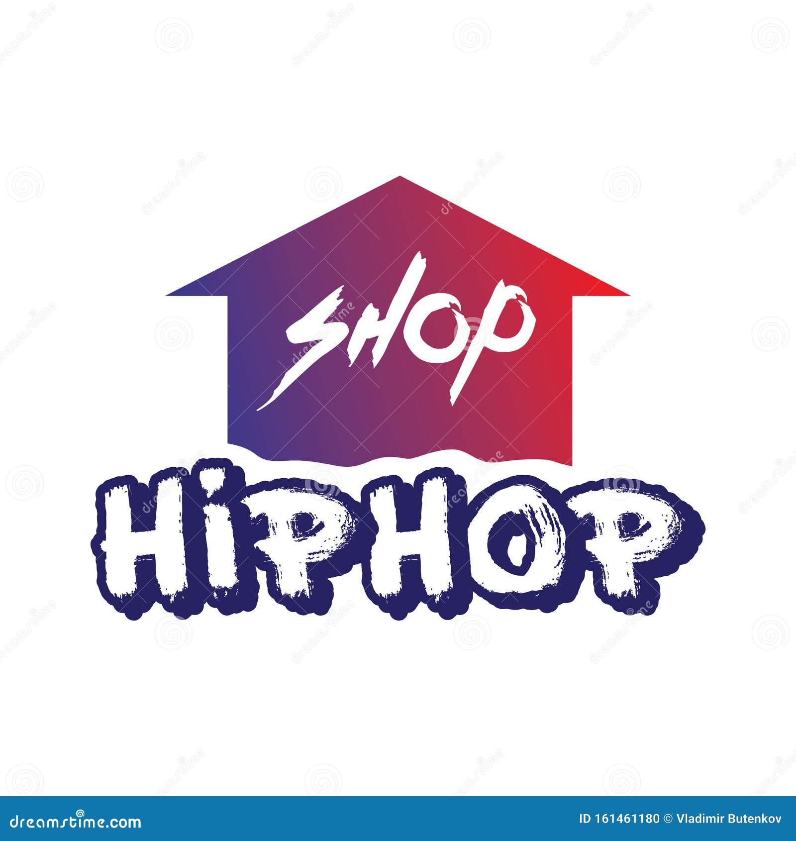 Vector Logo for Hip Hop Clothing Store, Things Stock Illustration ...