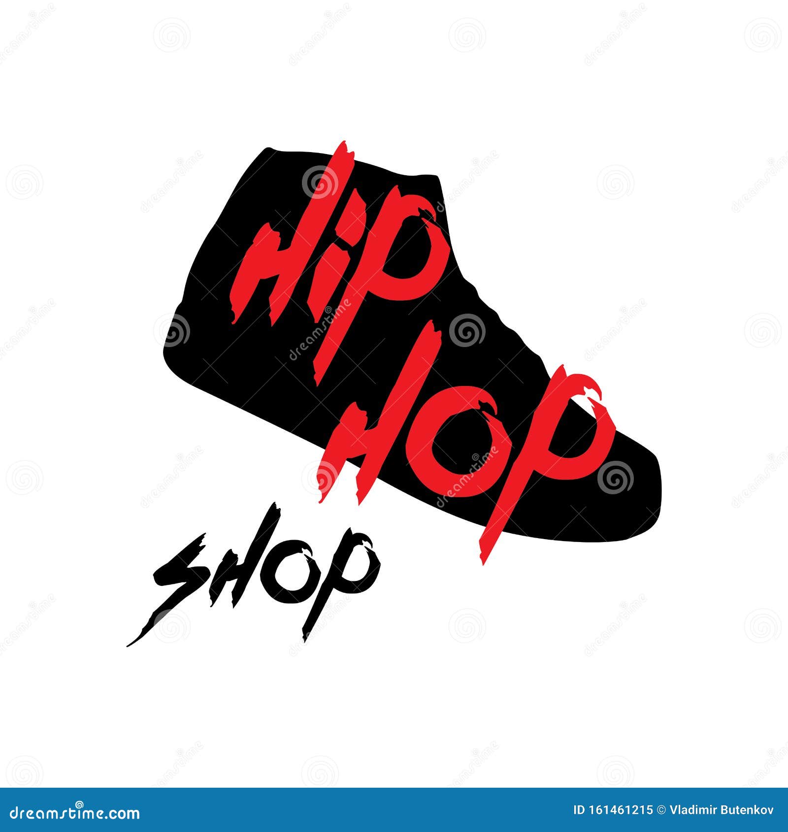 Vector Logo for Hip Hop Clothing Store, Things Stock Illustration ...