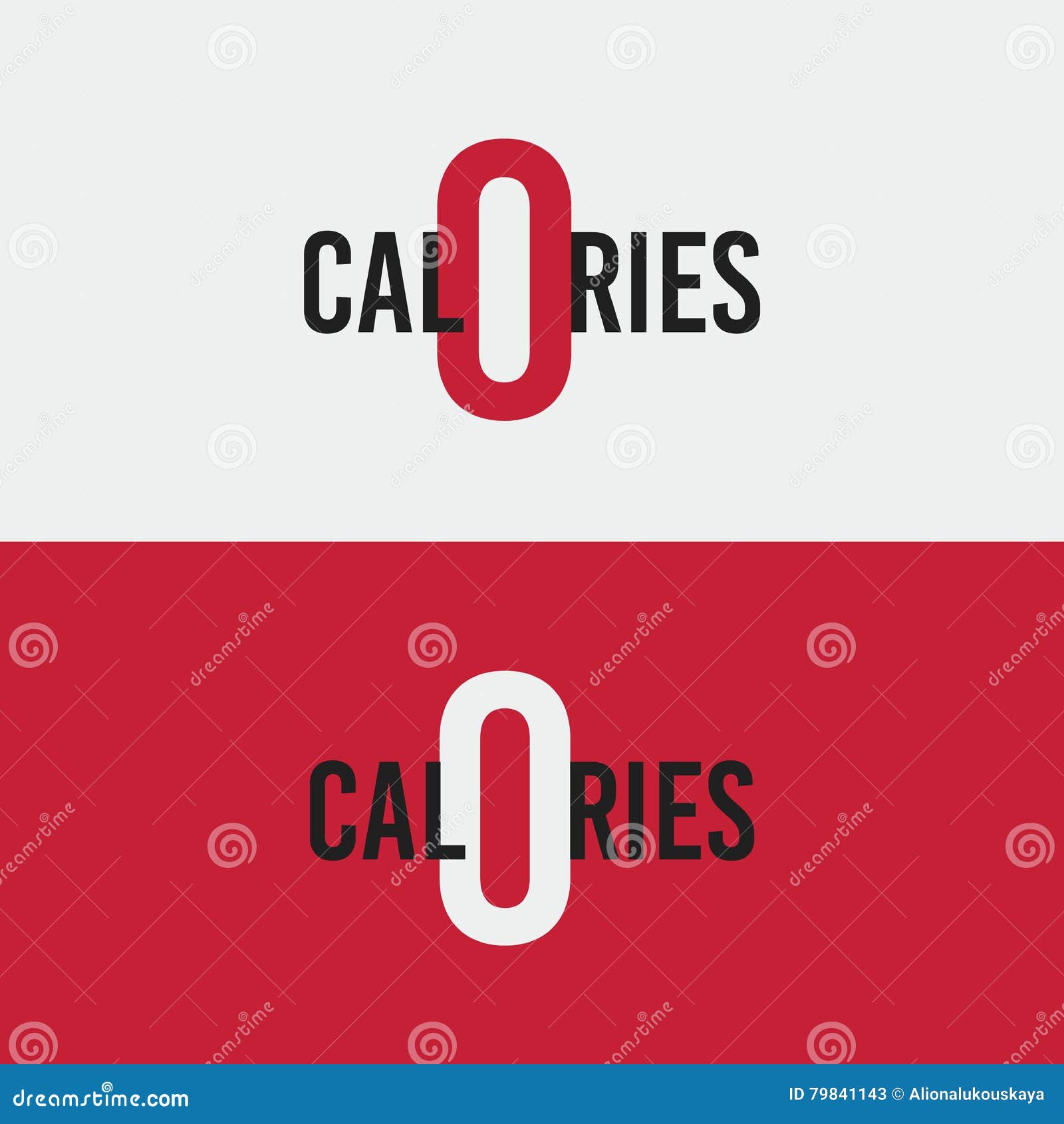 Vector Logo, Icon, Zero Calories, Diet, Health Stock Vector ...