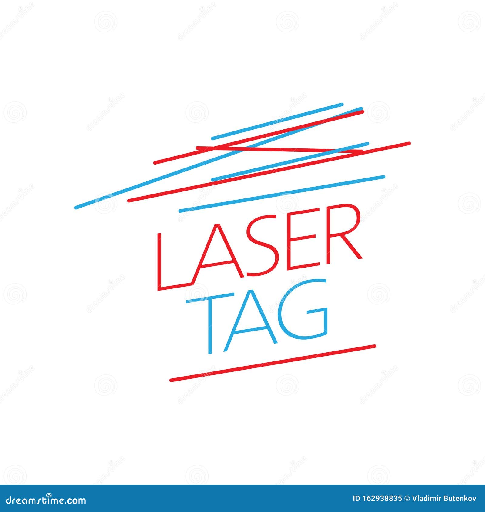 Vector Logo for Laser Tag and Airsoft Stock Illustration - Illustration ...