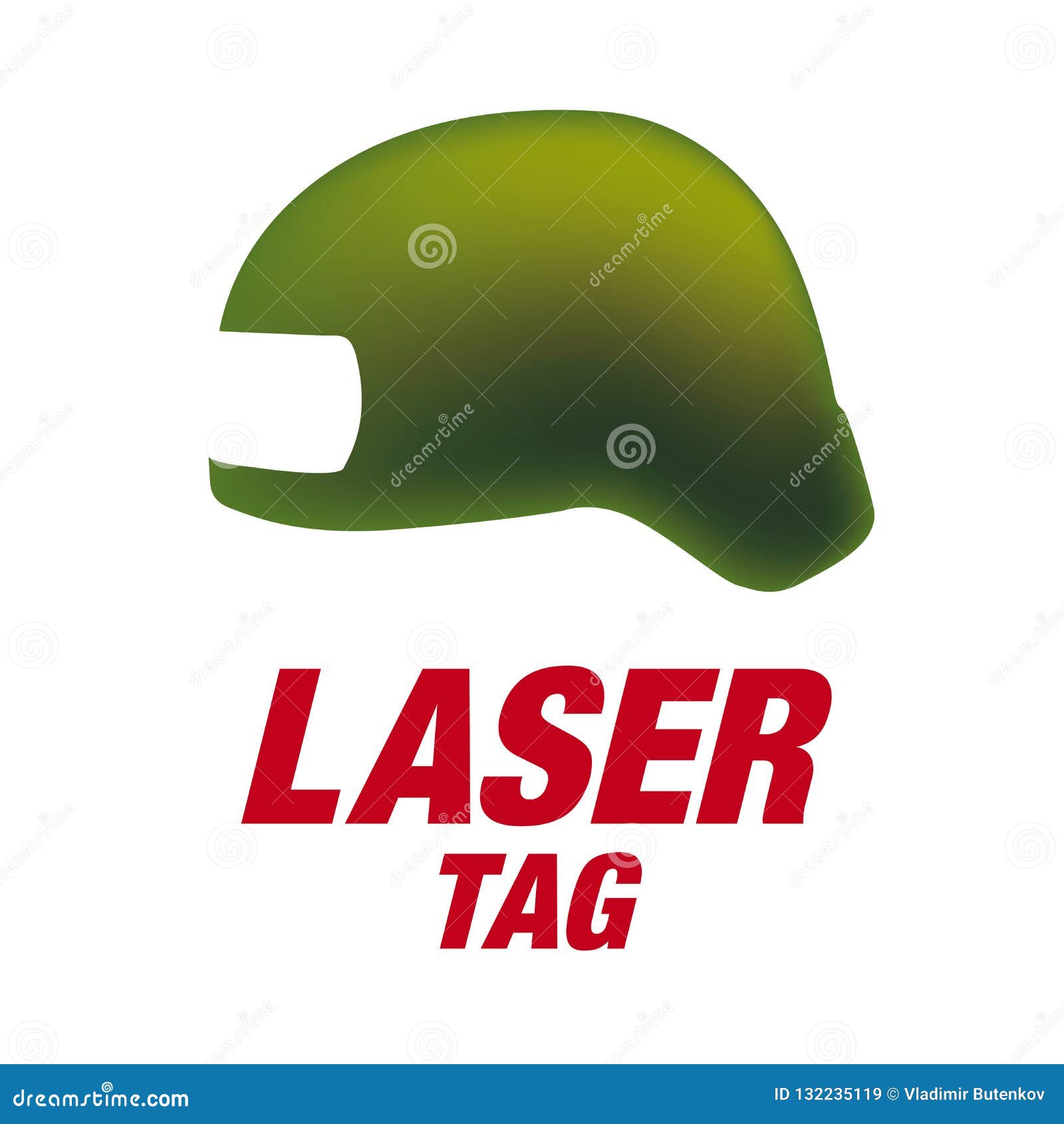 Vector Logo for Laser Tag and Airsoft Stock Vector - Illustration of ...