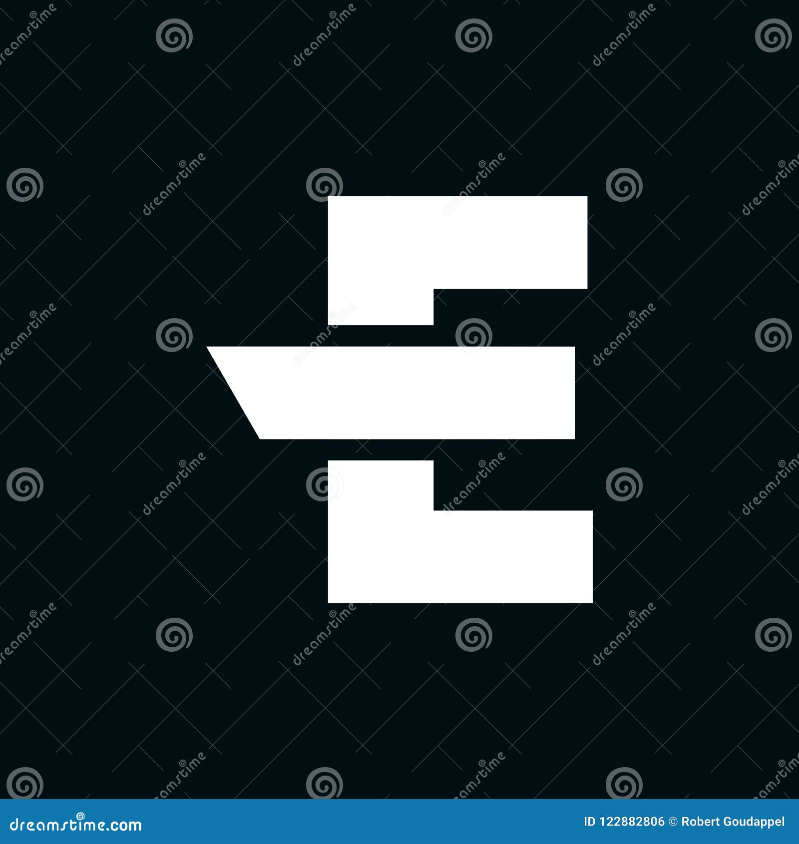 Vector Logo Letter E Wing stock illustration. Illustration of speed ...