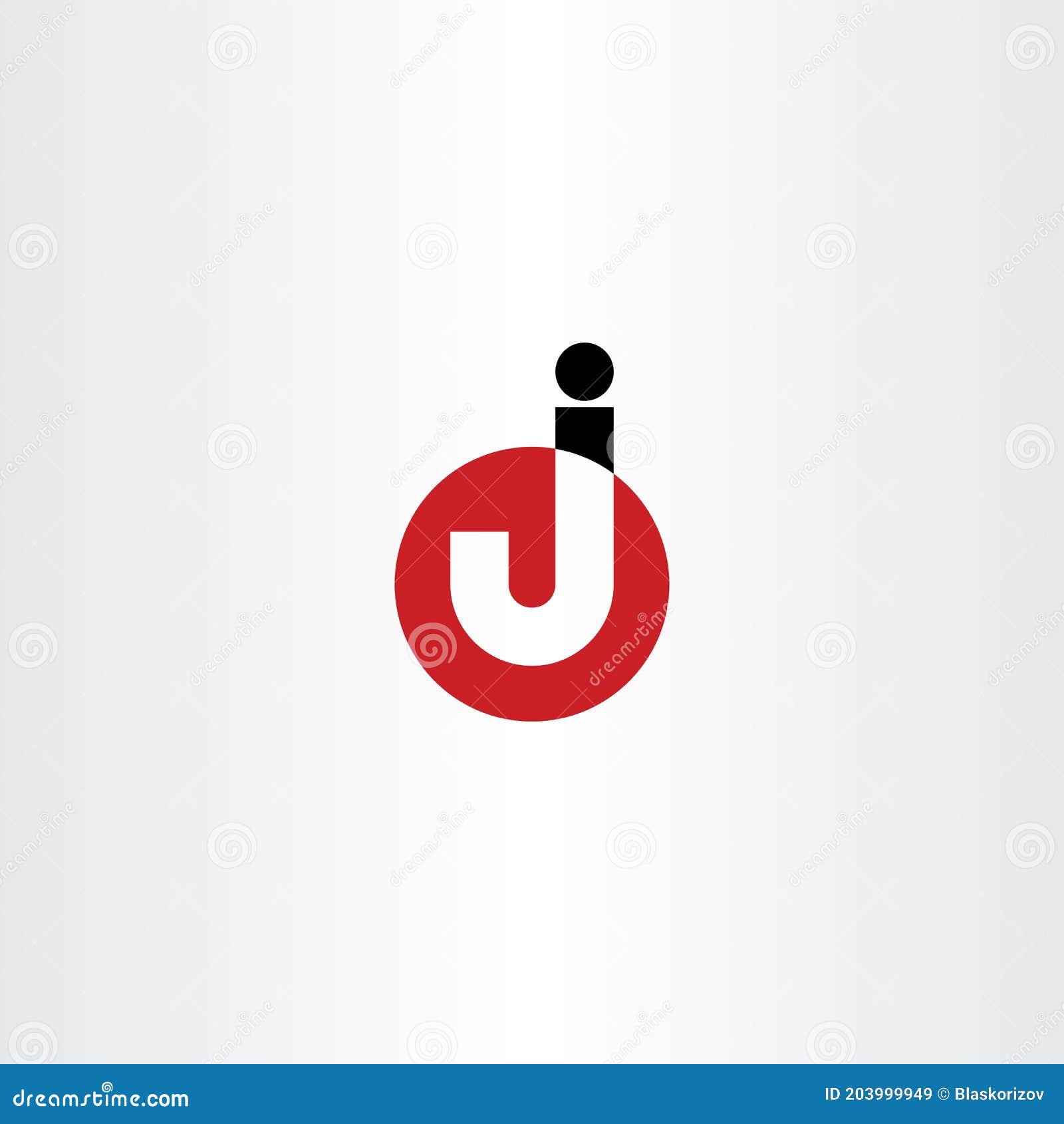 Vector Logo Letter J Symbol Stock Vector - Illustration of style, sign ...