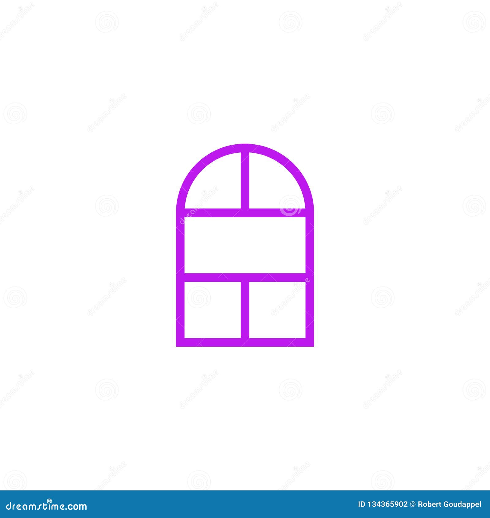 Vector Logo Letter Pink Line a Ilustración del Vector - Ilustración de ...