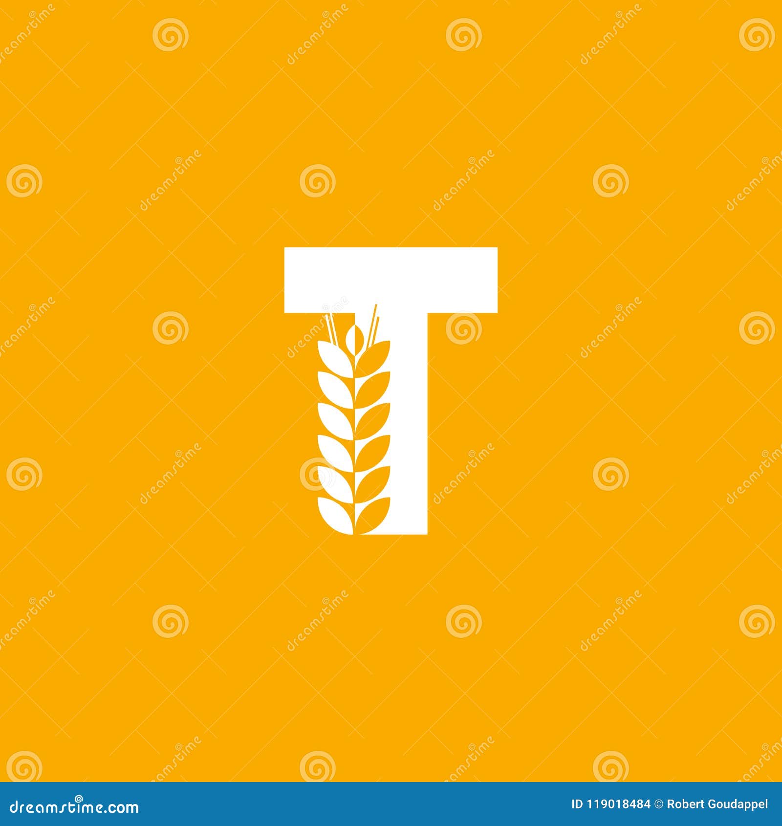 Vector Logo Letter T Bakery Stock Vector - Illustration of logotype ...
