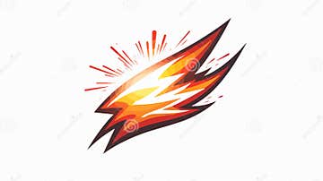 Vector Logo with Light Effect Cartoon Vector Illustration Stock Vector ...