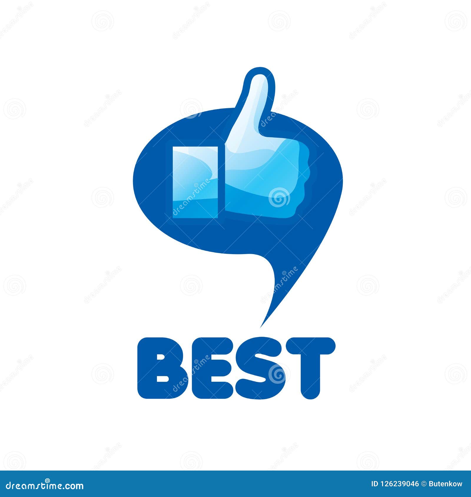 Vector logo like stock vector. Illustration of business - 126239046