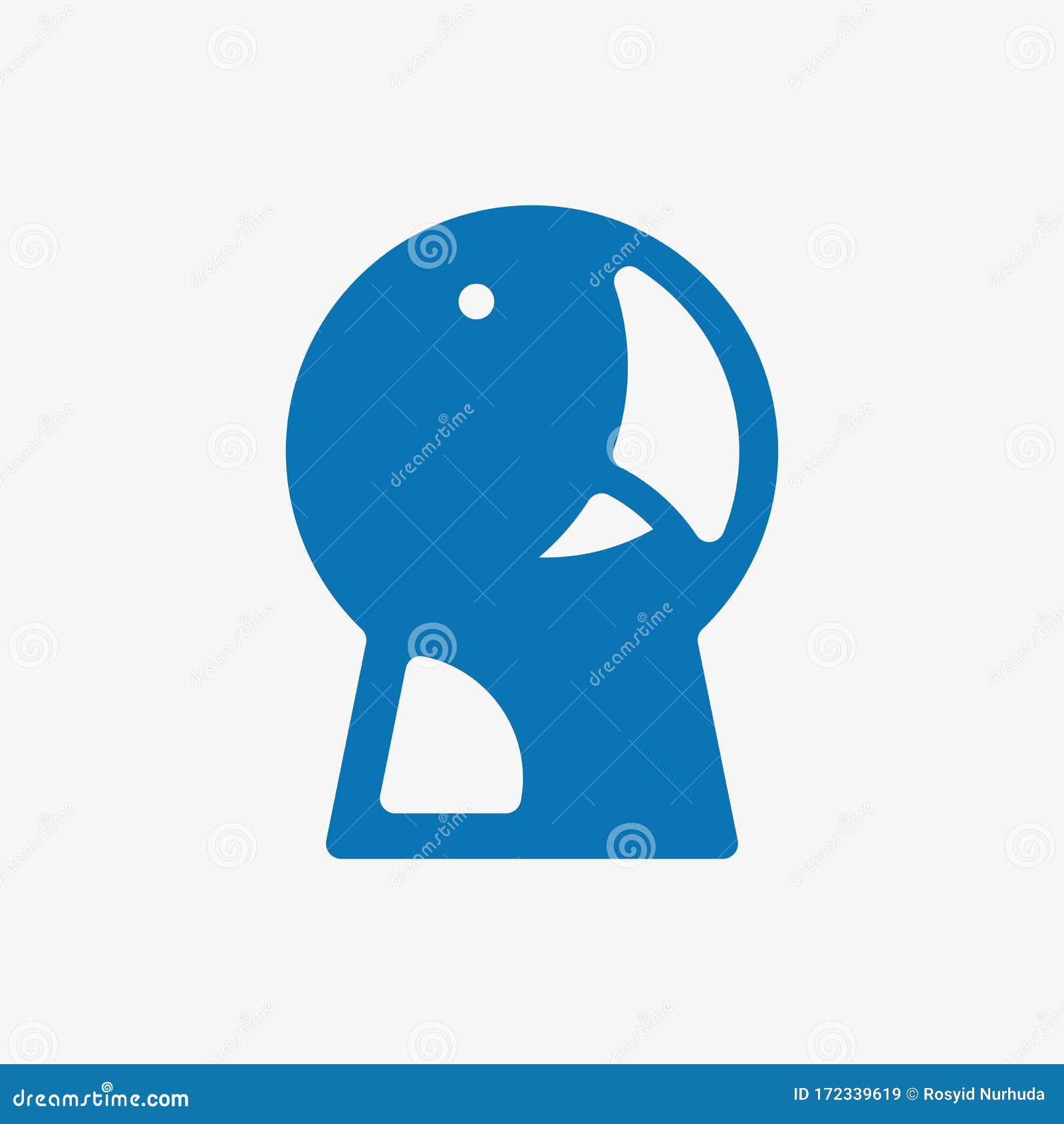 Vector Logo Merging between Bird and Key Stock Vector - Illustration of ...