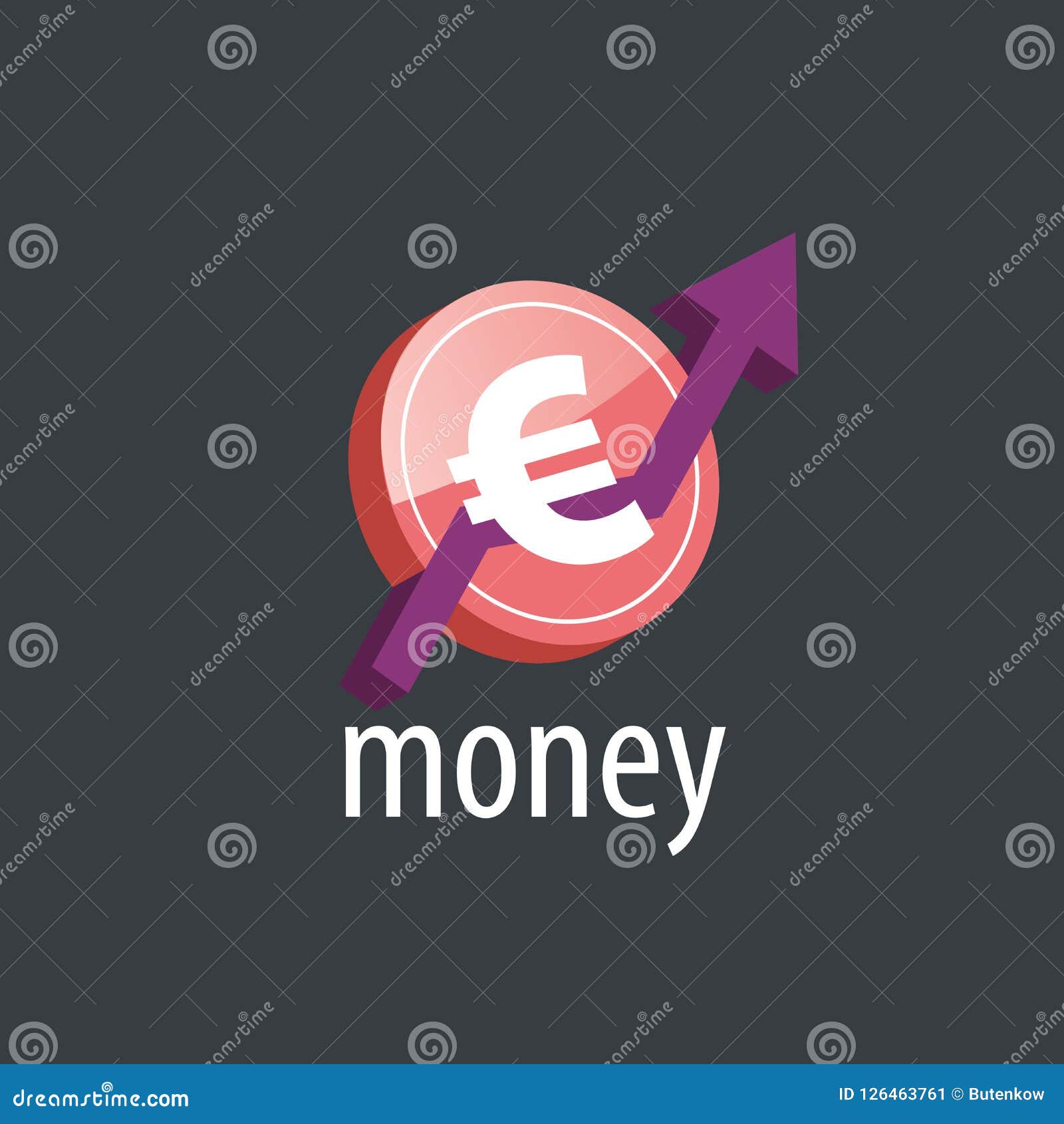 Vector logo money stock vector. Illustration of business - 126463761