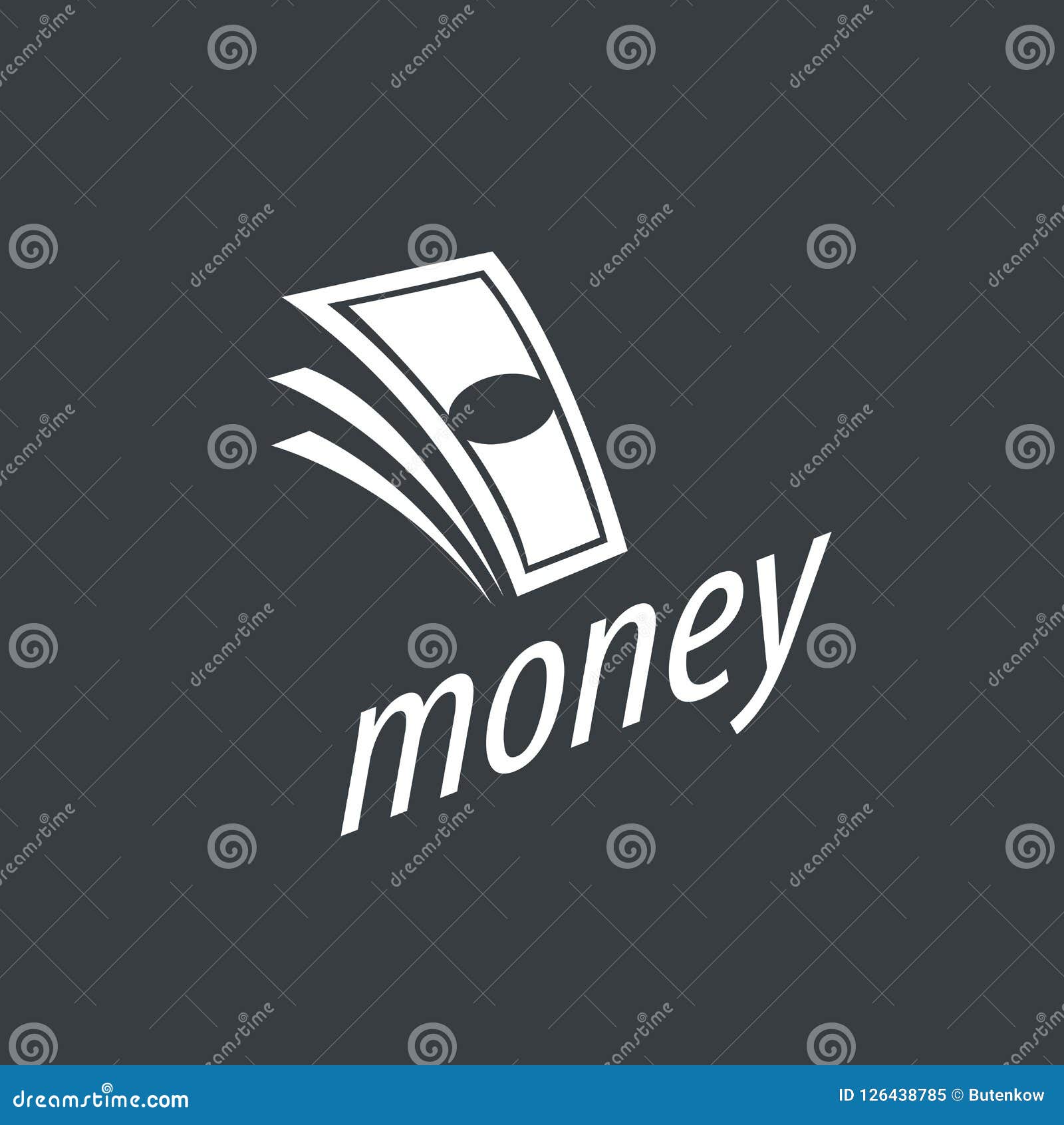 Vector logo money stock vector. Illustration of icon - 126438785