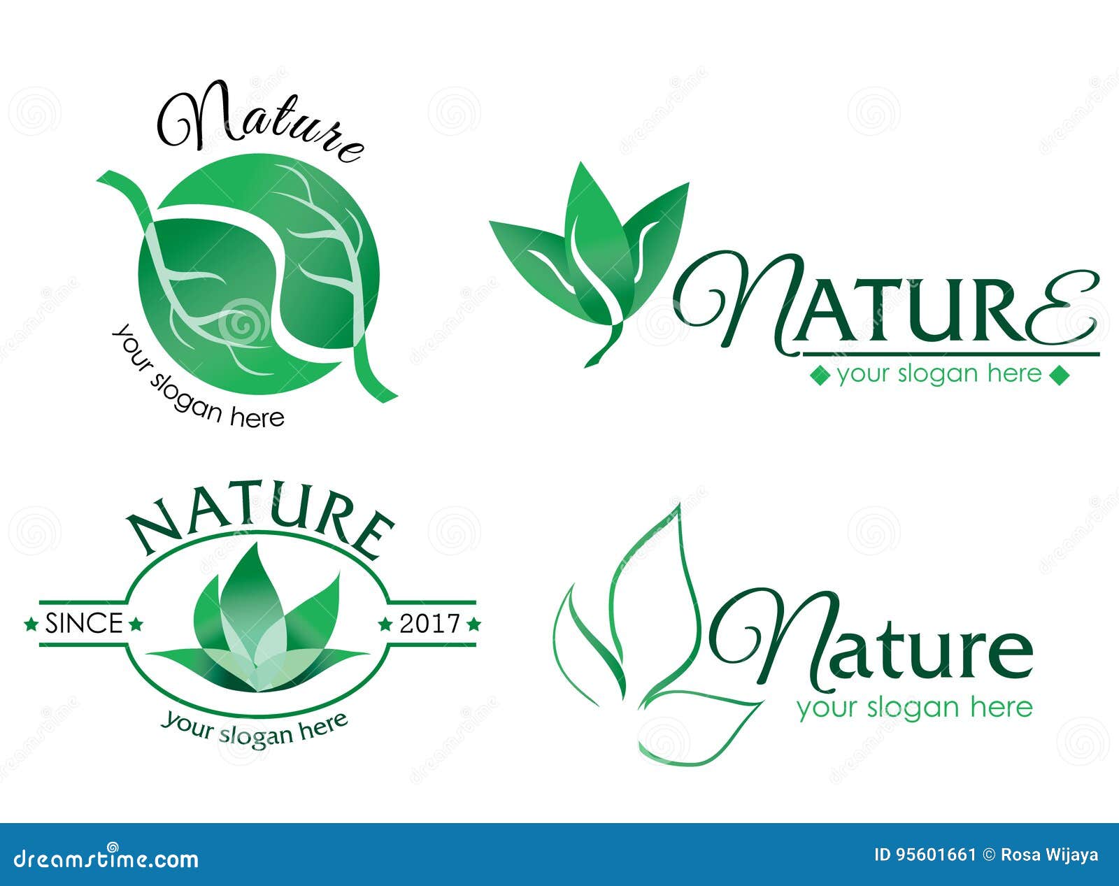 Vectorlogonature2 Clipart And Illustrations