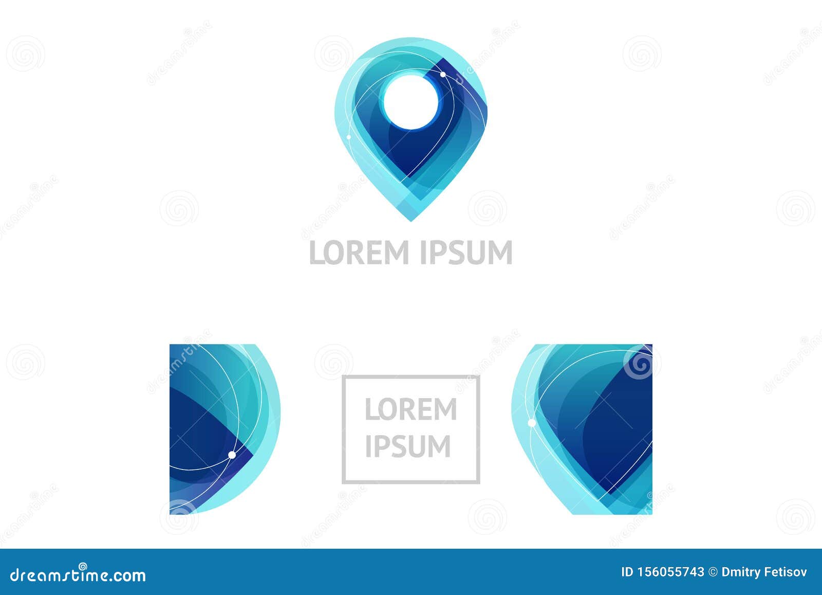 Vector Logo Navigation Icon Stock Vector - Illustration of location ...