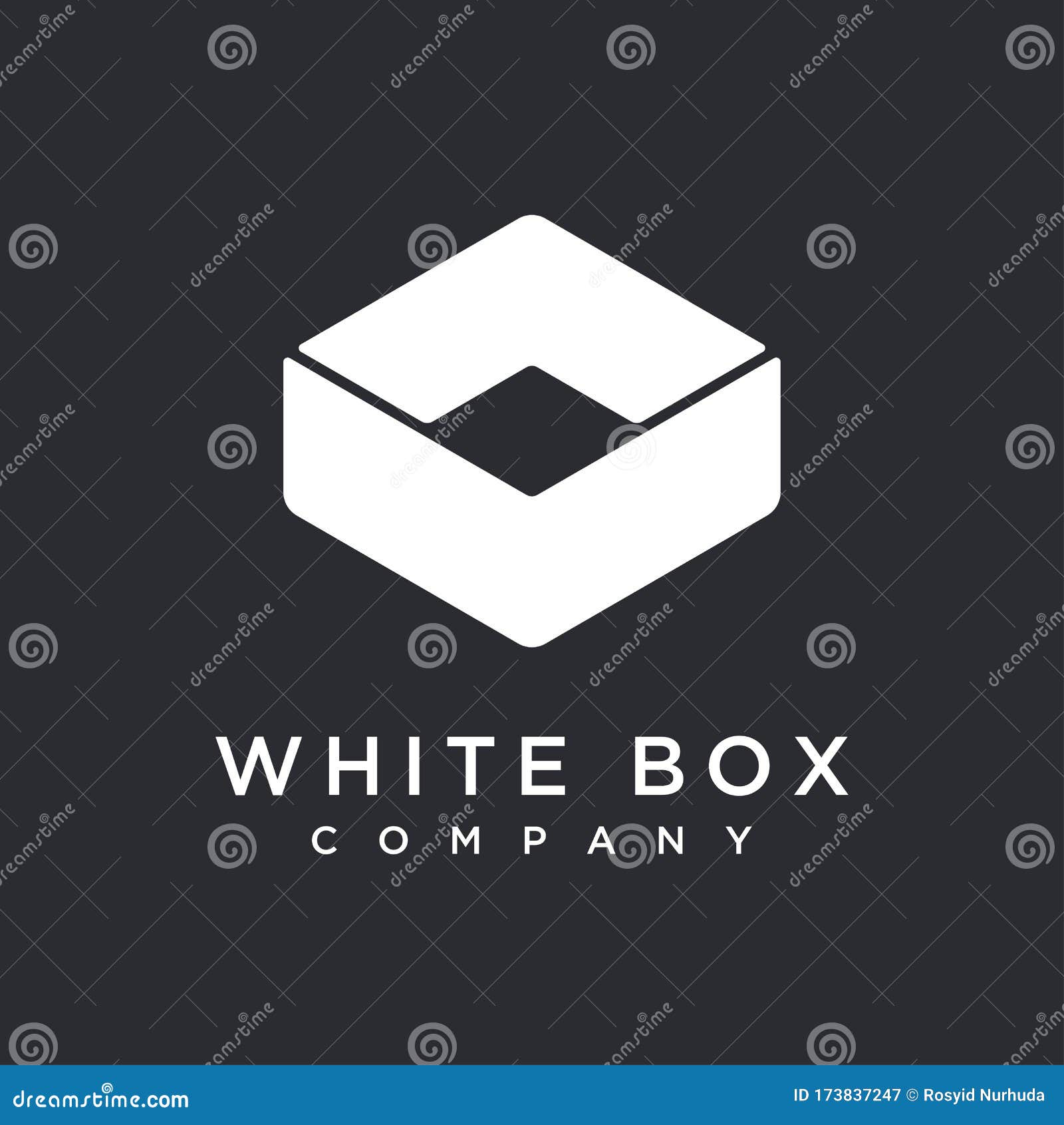 Vector Logo for Package Delivery Box Stock Vector - Illustration of ...