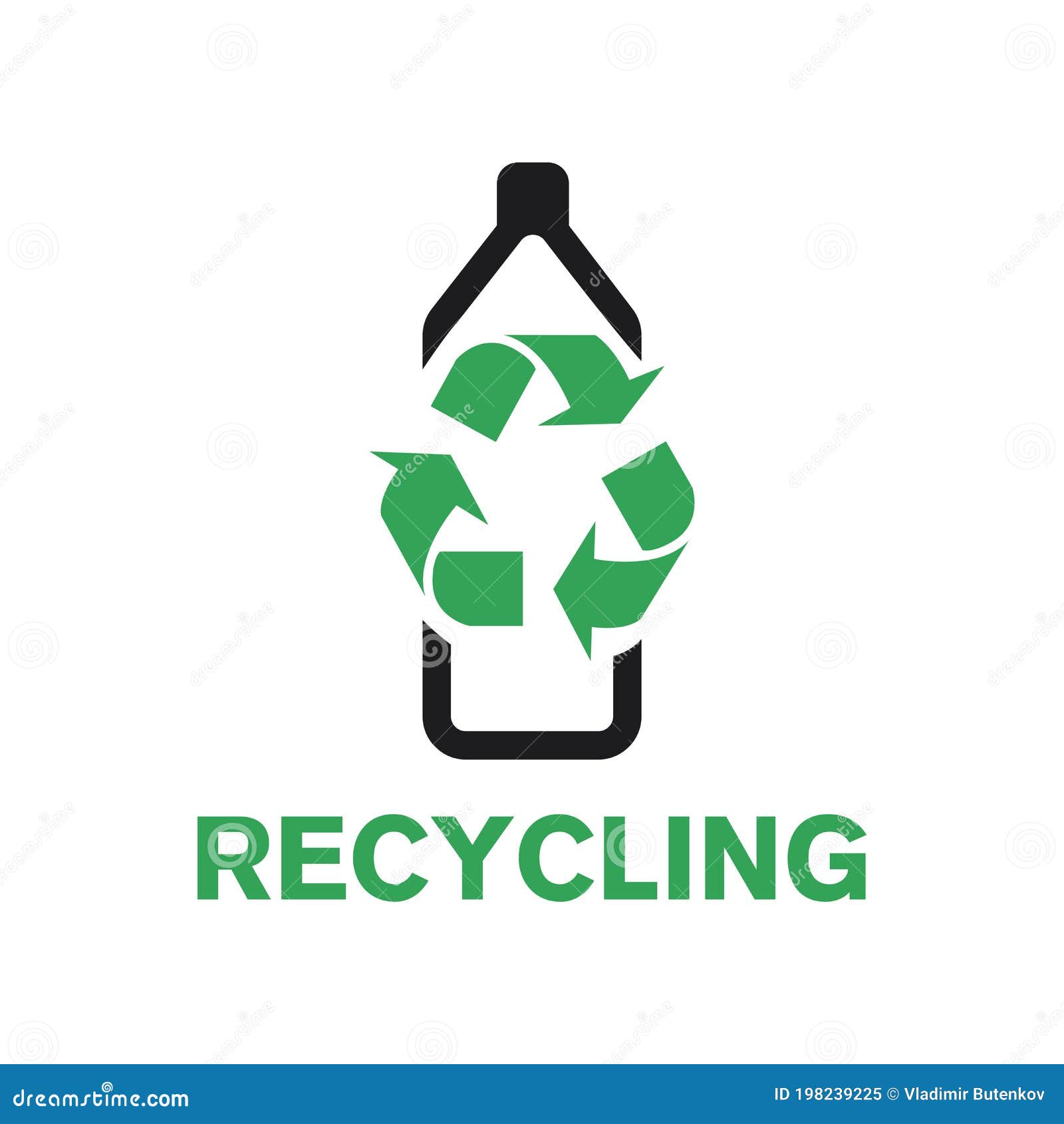 Recycle Glass Logo