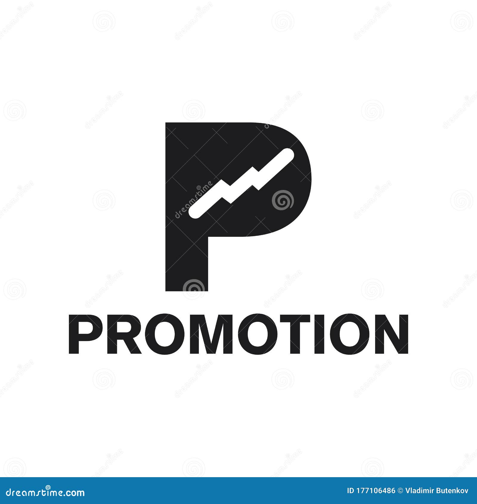 Vector Logo of Promotion in Social Networks, Advertising Stock ...