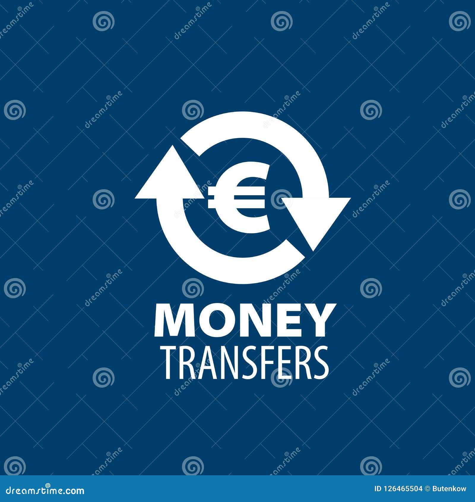 Vector logo remittances stock vector. Illustration of banking - 126465504