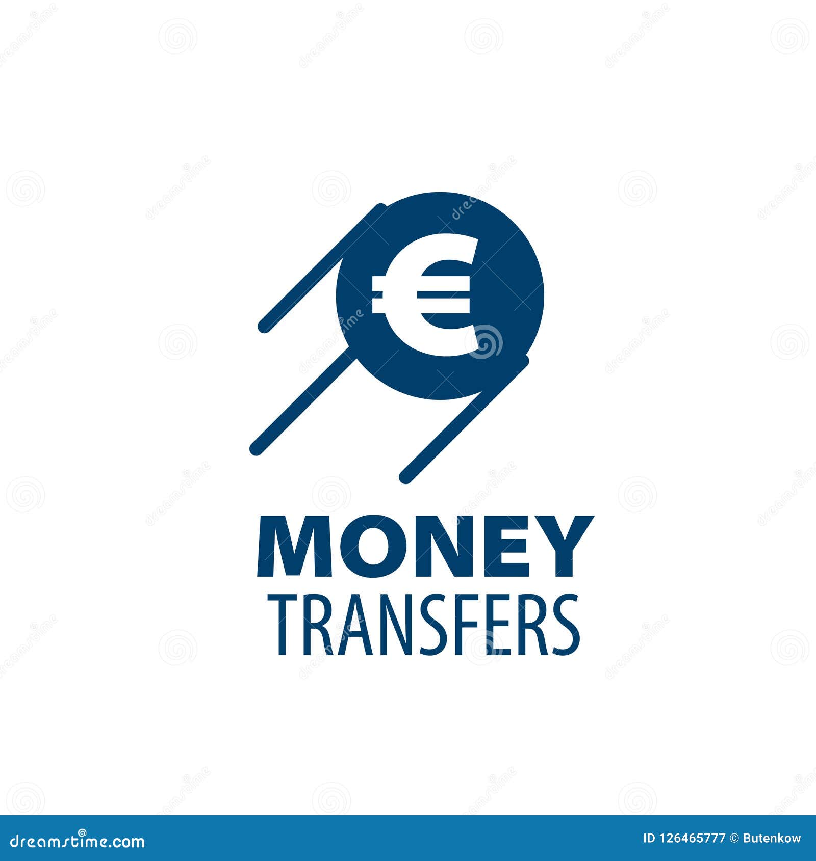 Vector logo remittances stock vector. Illustration of remittances ...