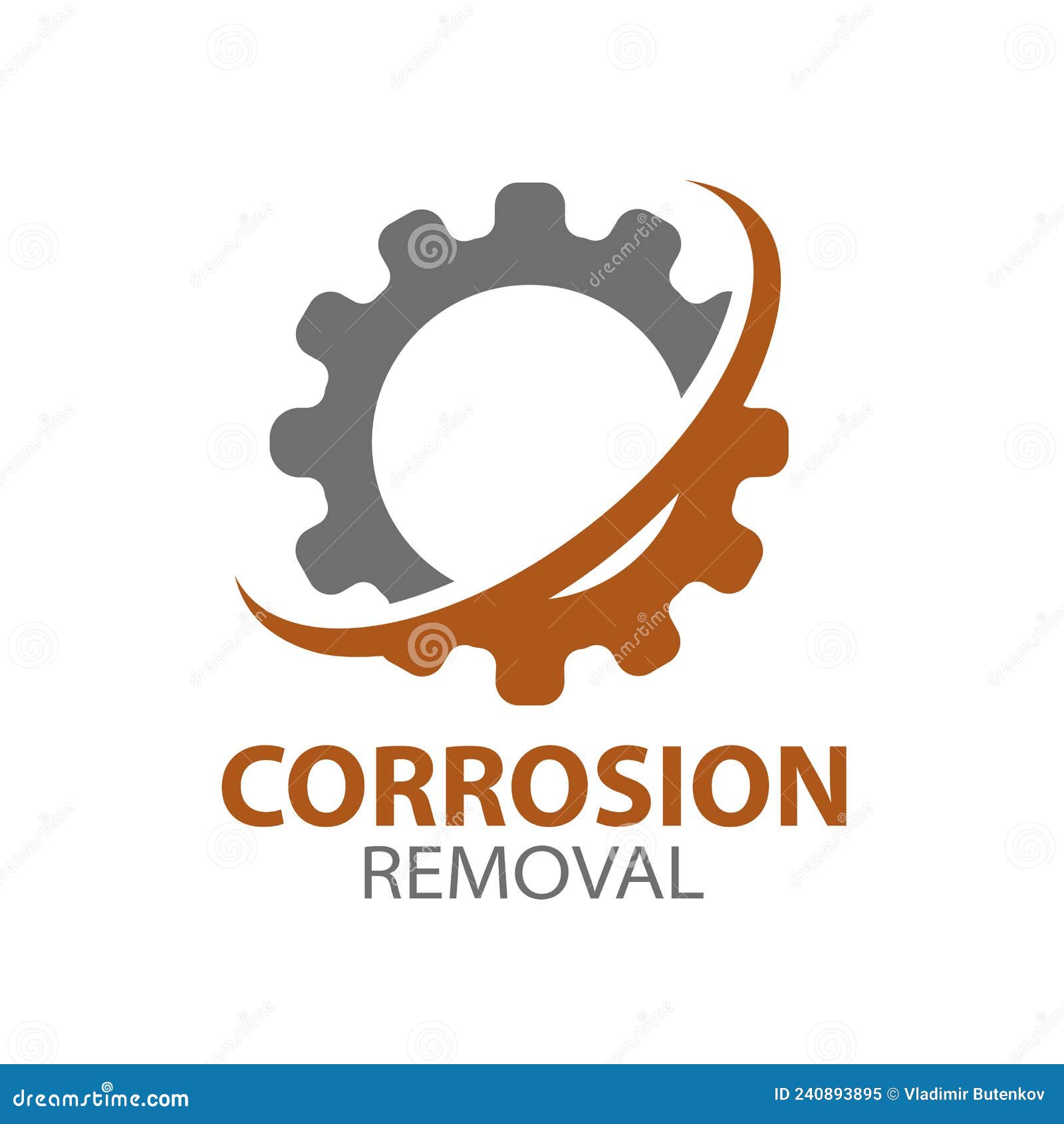 Vector Logo of Rust Removal and Treatment Stock Vector - Illustration ...