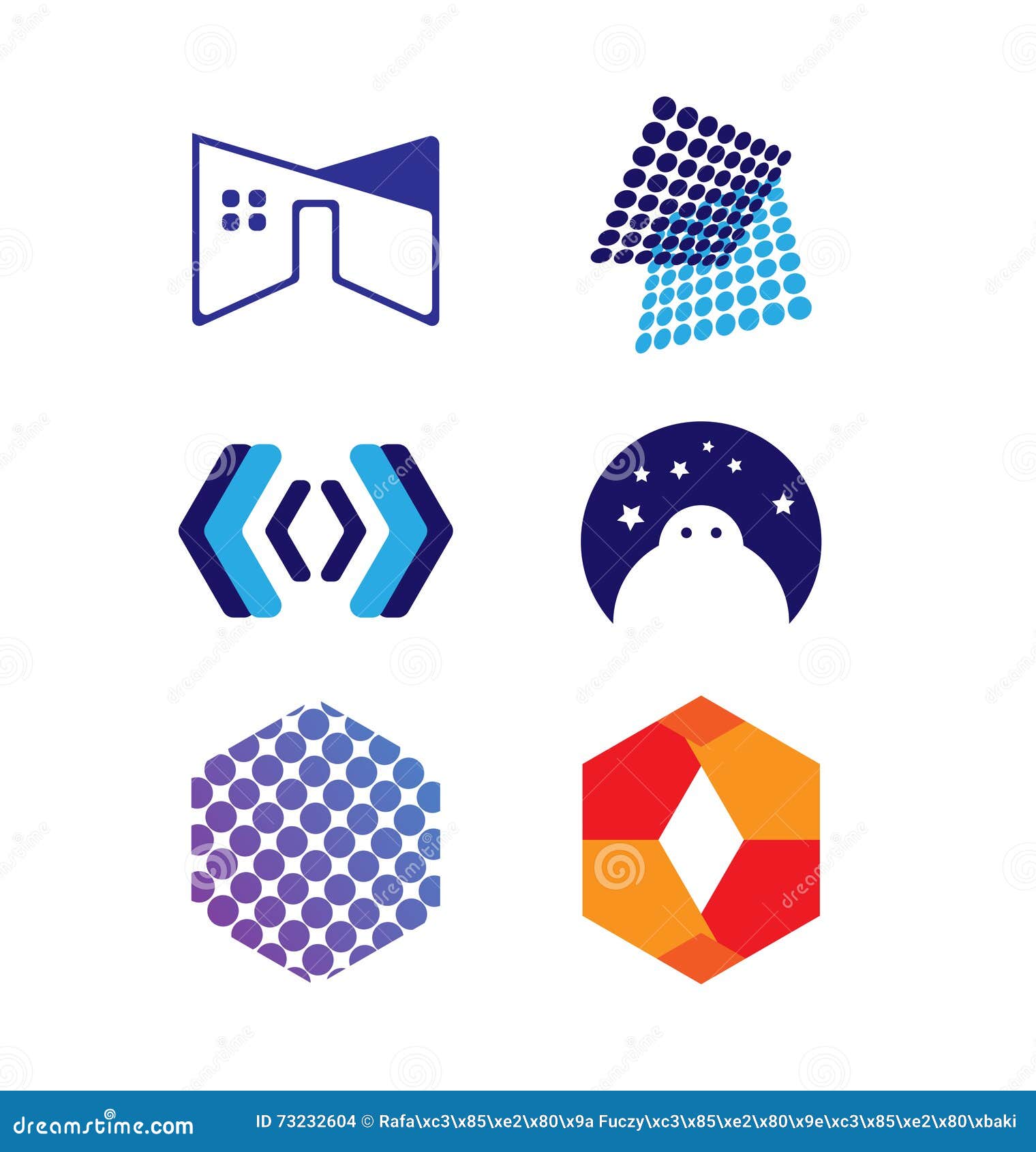 Vector Logo Set | CartoonDealer.com #73232604