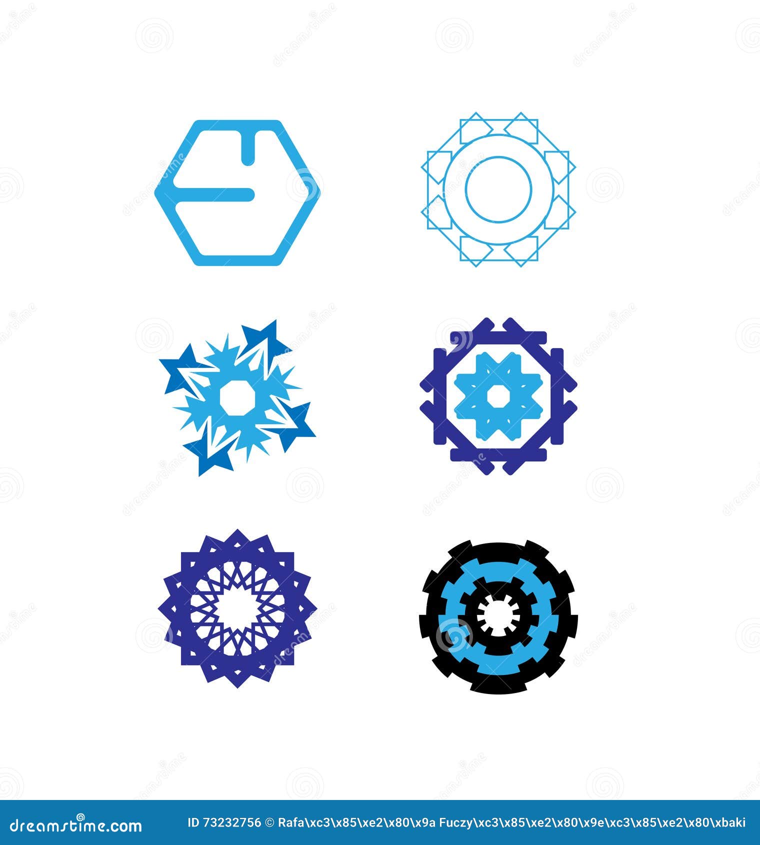 Vector logo set stock vector. Illustration of logo, group - 73232756