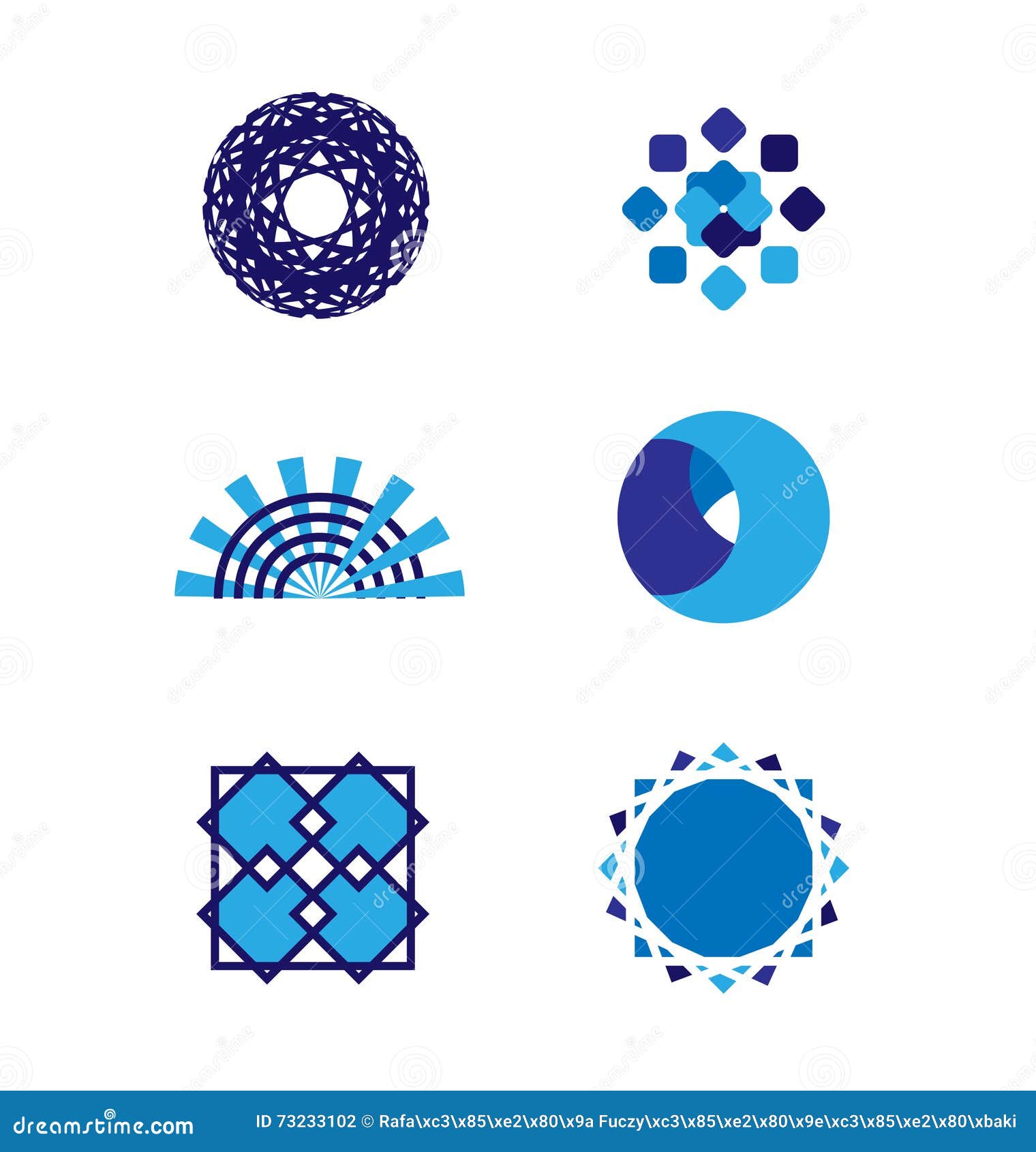 Vector logo set stock vector. Illustration of collection - 73233102