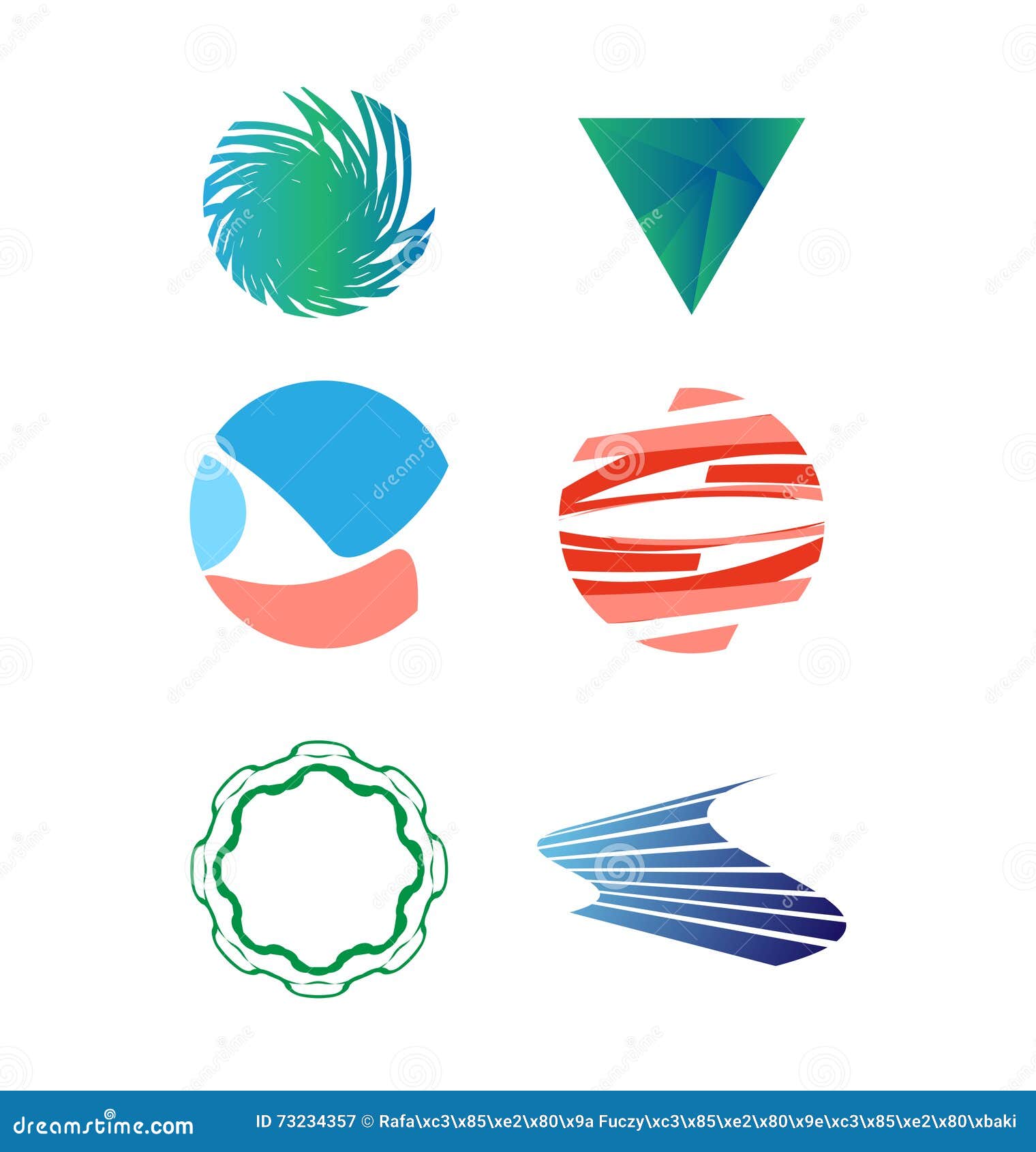 Vector Logo Set | CartoonDealer.com #73234357