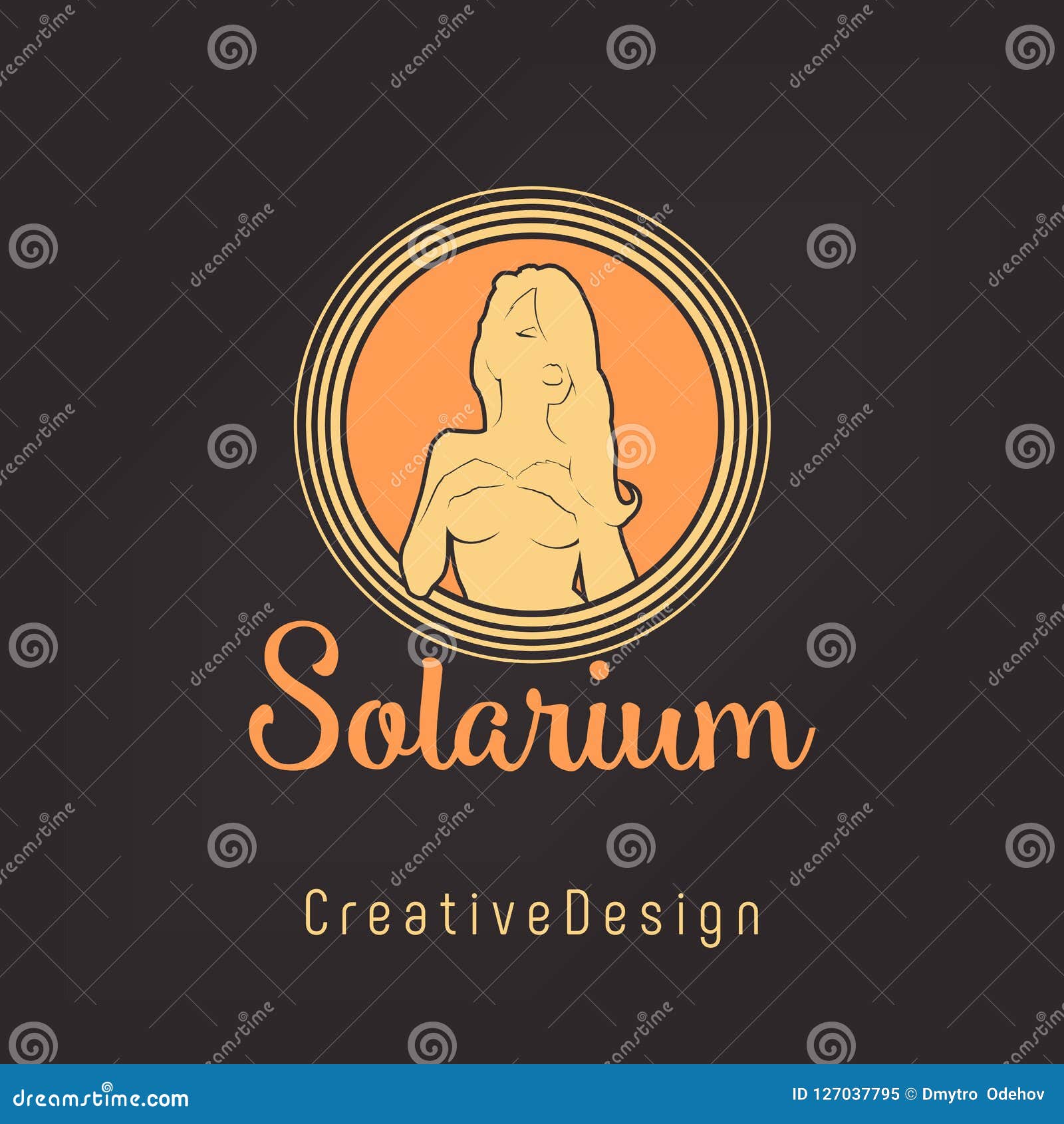 Vector Logo Symbol for Solarium Stock Vector - Illustration of solarium ...